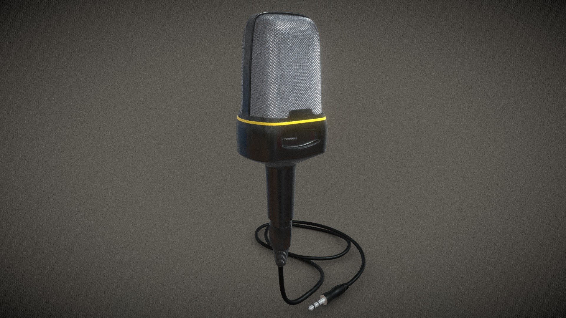 Desktop Microphone P2 - Buy Royalty Free 3D model by mskullkid [7e2c43b ...