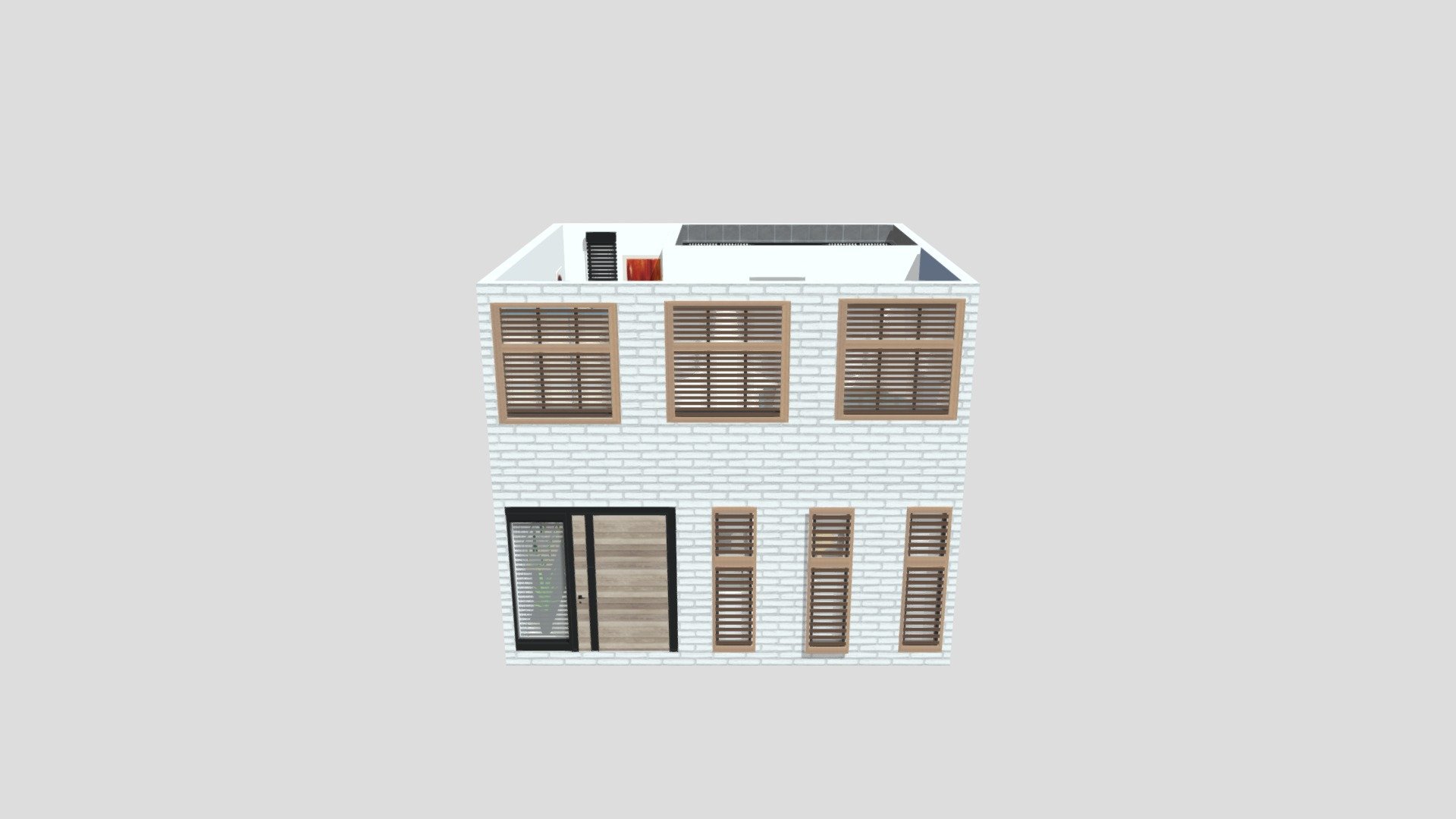 Modern small home - Download Free 3D model by Home Design 3D ...