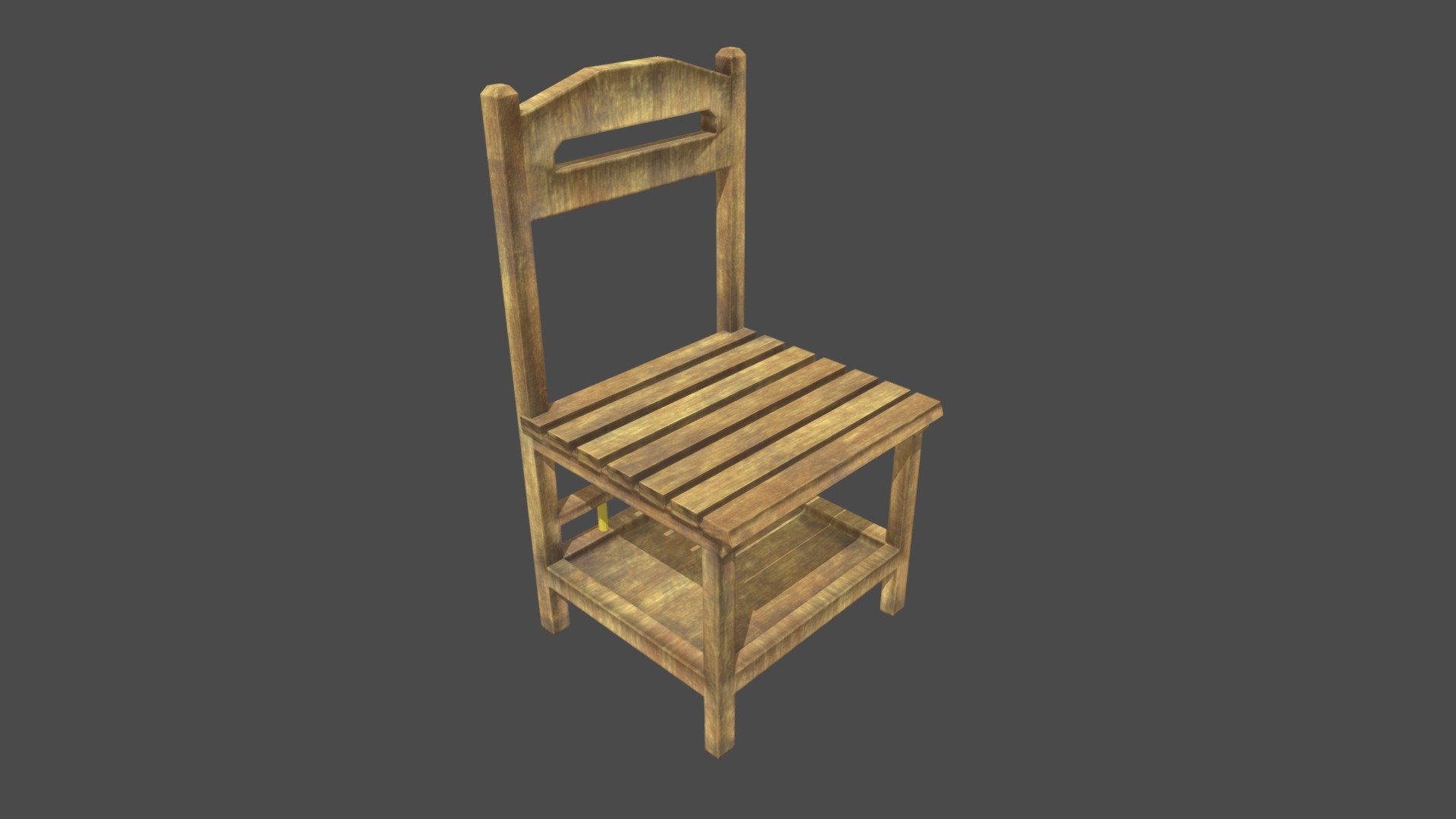 Classroom Chair 教室椅子 - 3D model by jialinyeh [7e2cfb8] - Sketchfab