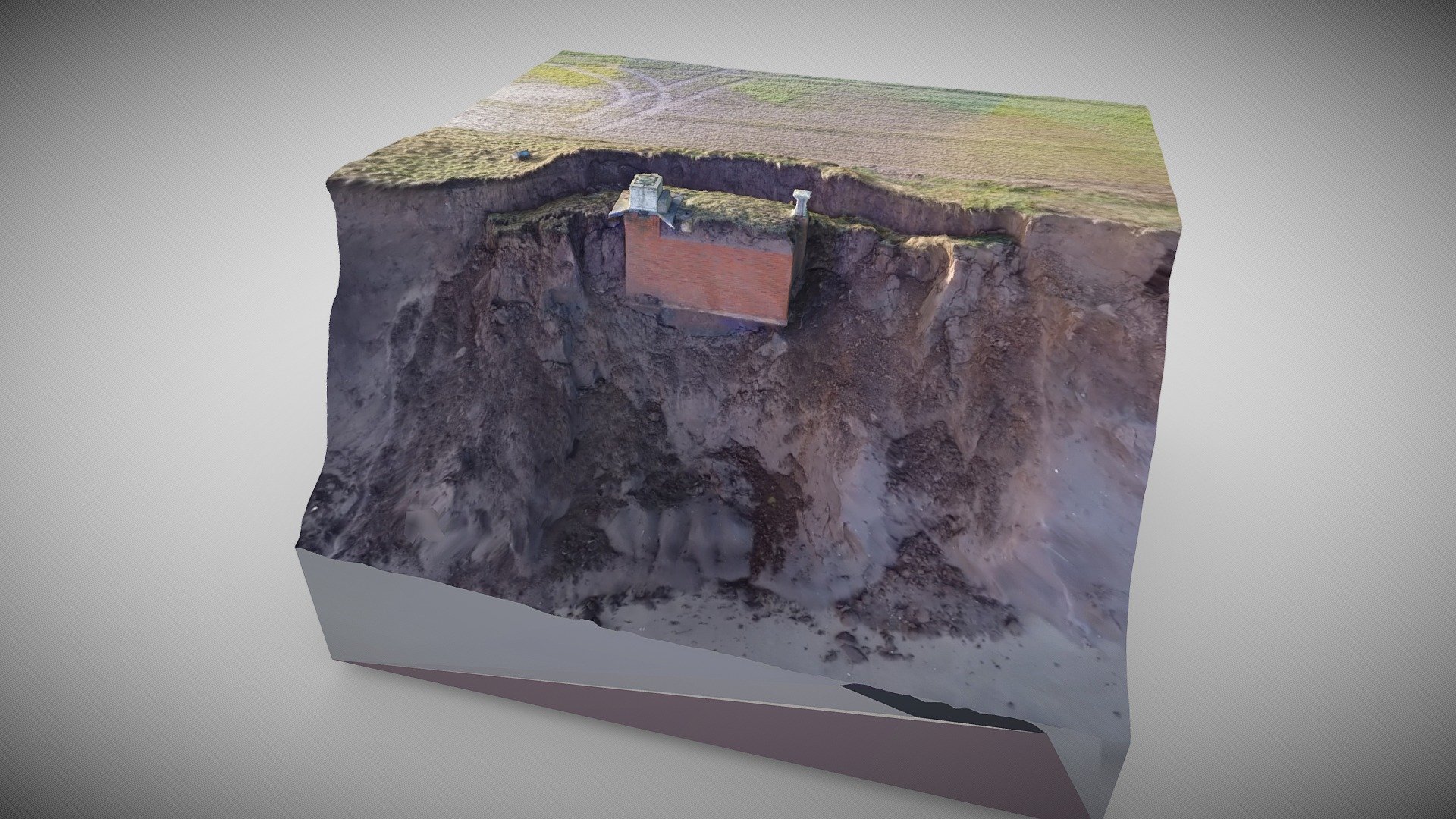 ROC Bunker, Tustall, East Yorkshire - 3D model by GeoLan 3D (@GeoLan3D ...