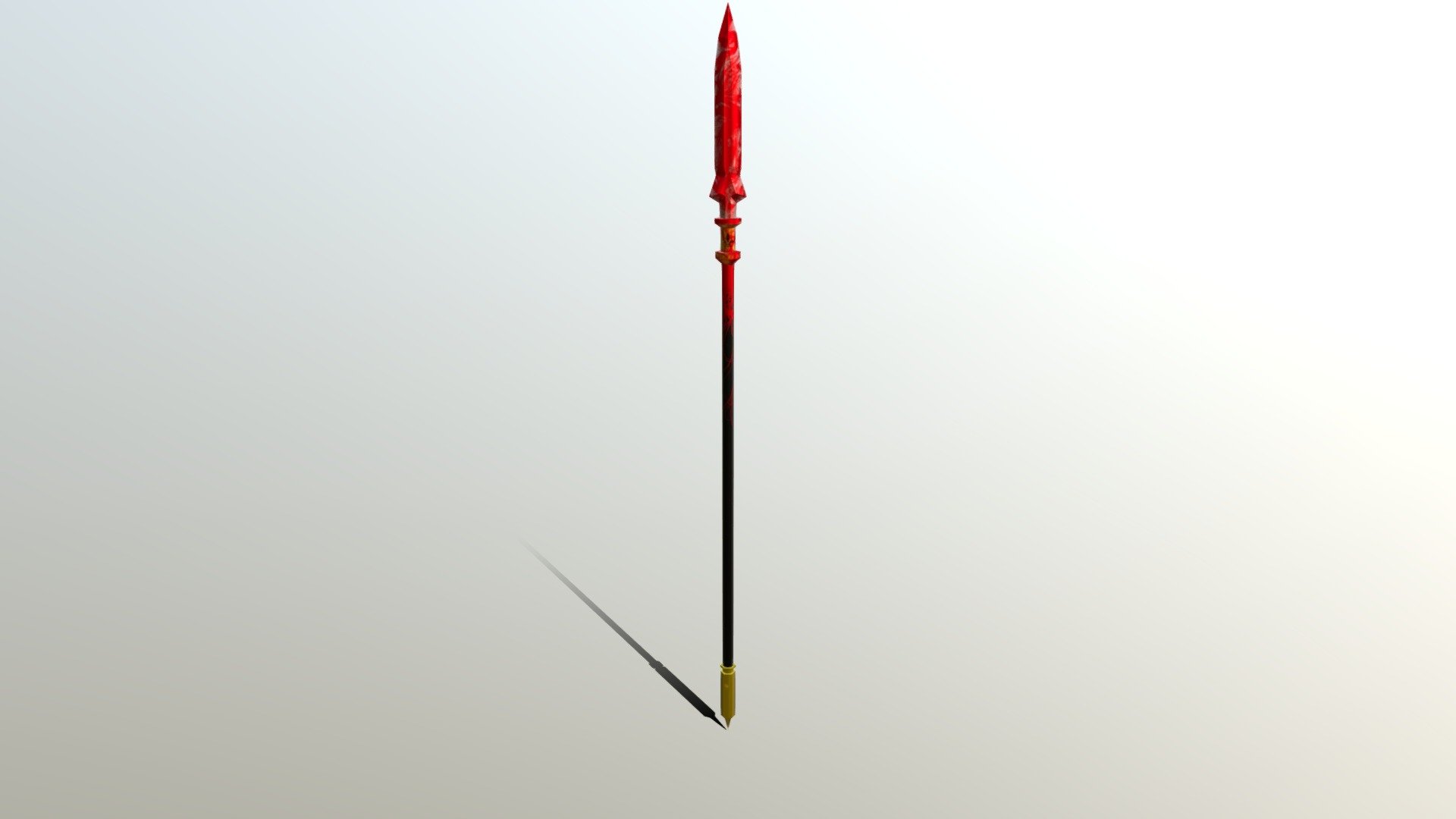 Spear - 3D model by Frank (@tim4224171) [7e2ead7] - Sketchfab