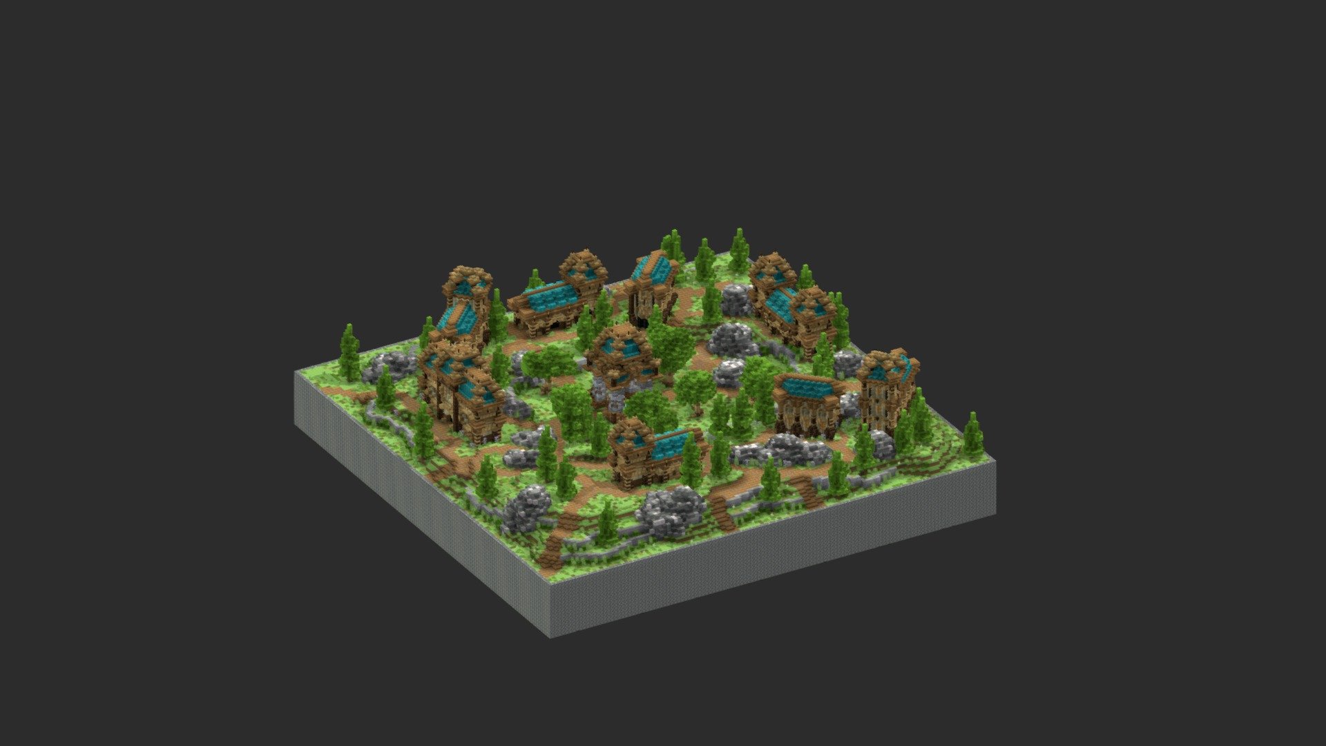 KOTH - MAP made by Zow - 3D model by Zow (@pytzow) [7e2eecb] - Sketchfab