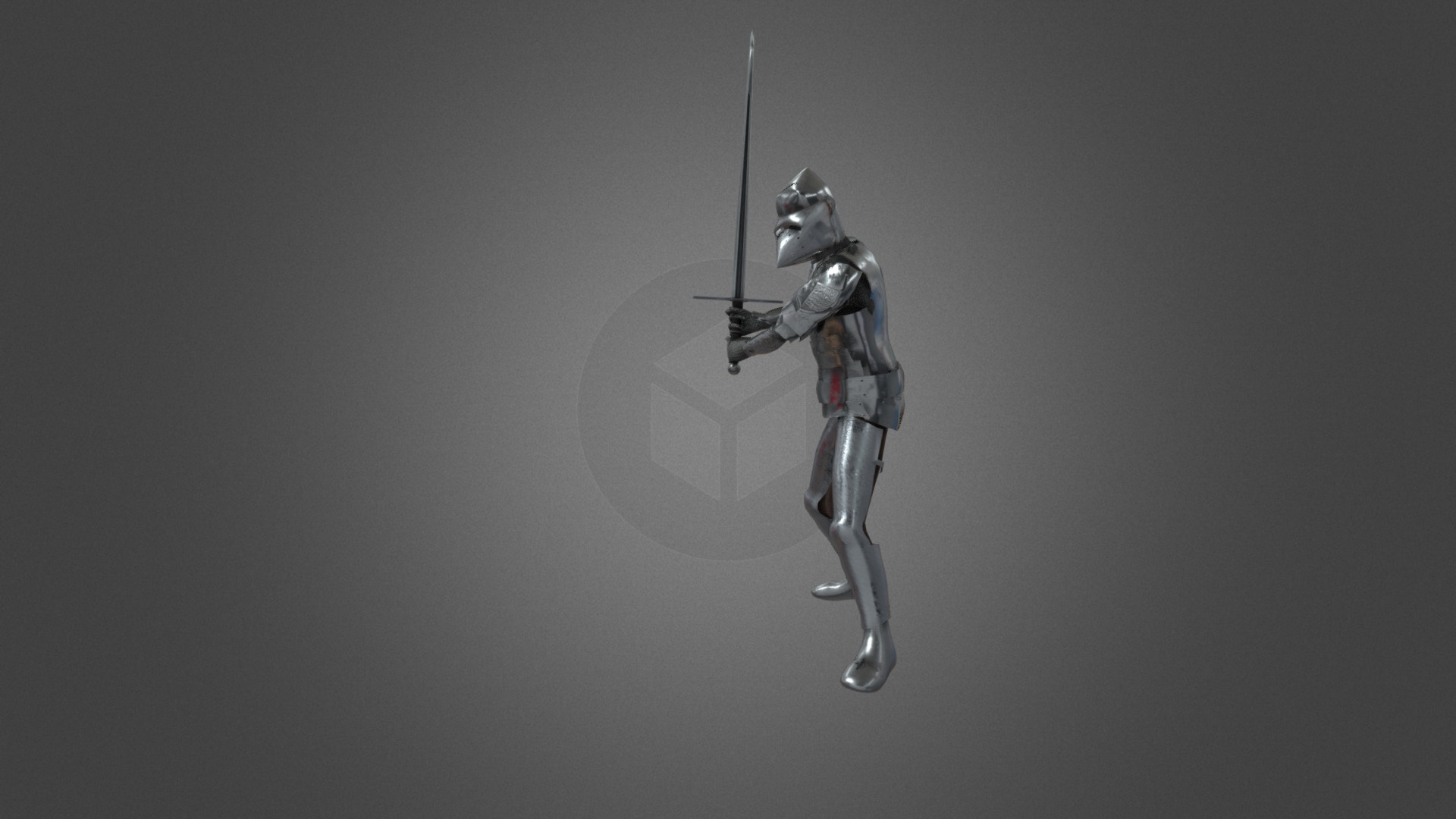 Knight (animated) - Buy Royalty Free 3D model by Nathaniel.F ...