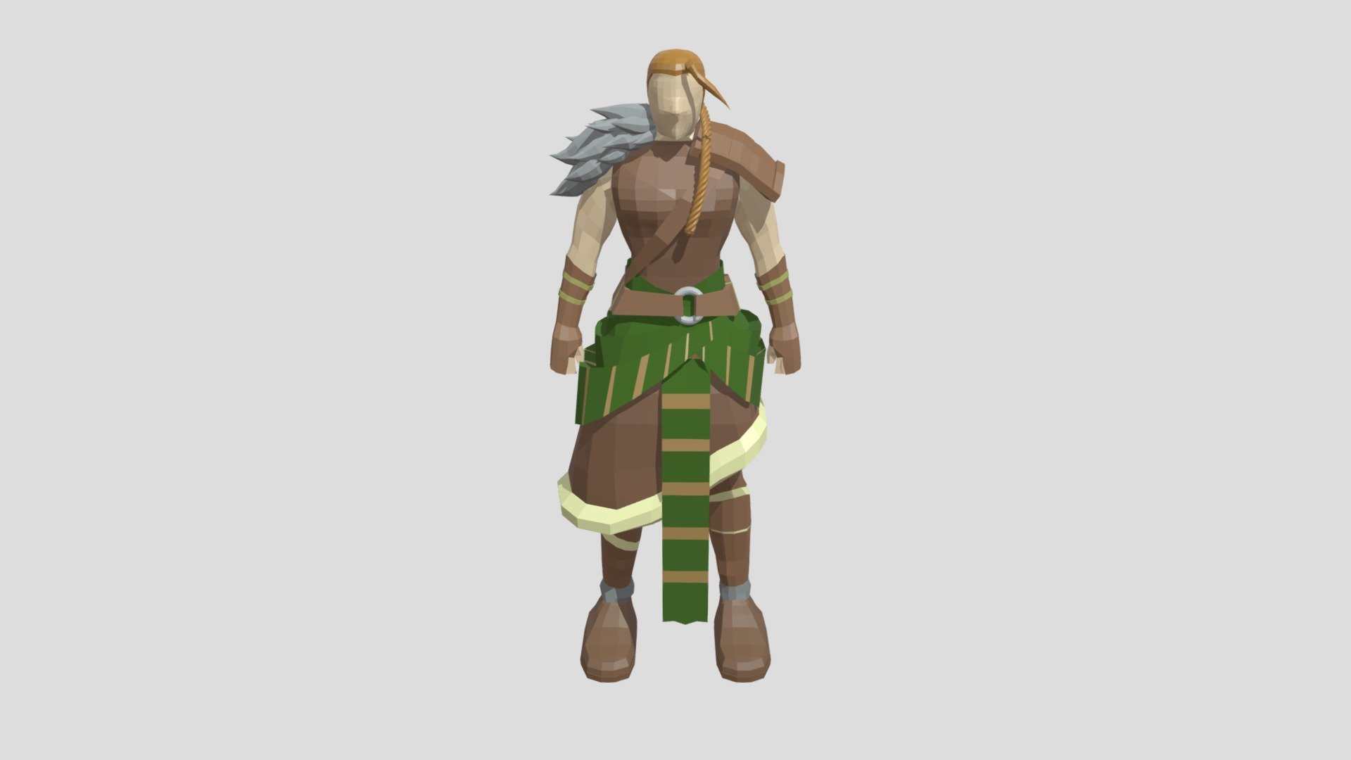 Hilda Low Poly - 3D model by elieladrian63 [7e2fc8b] - Sketchfab