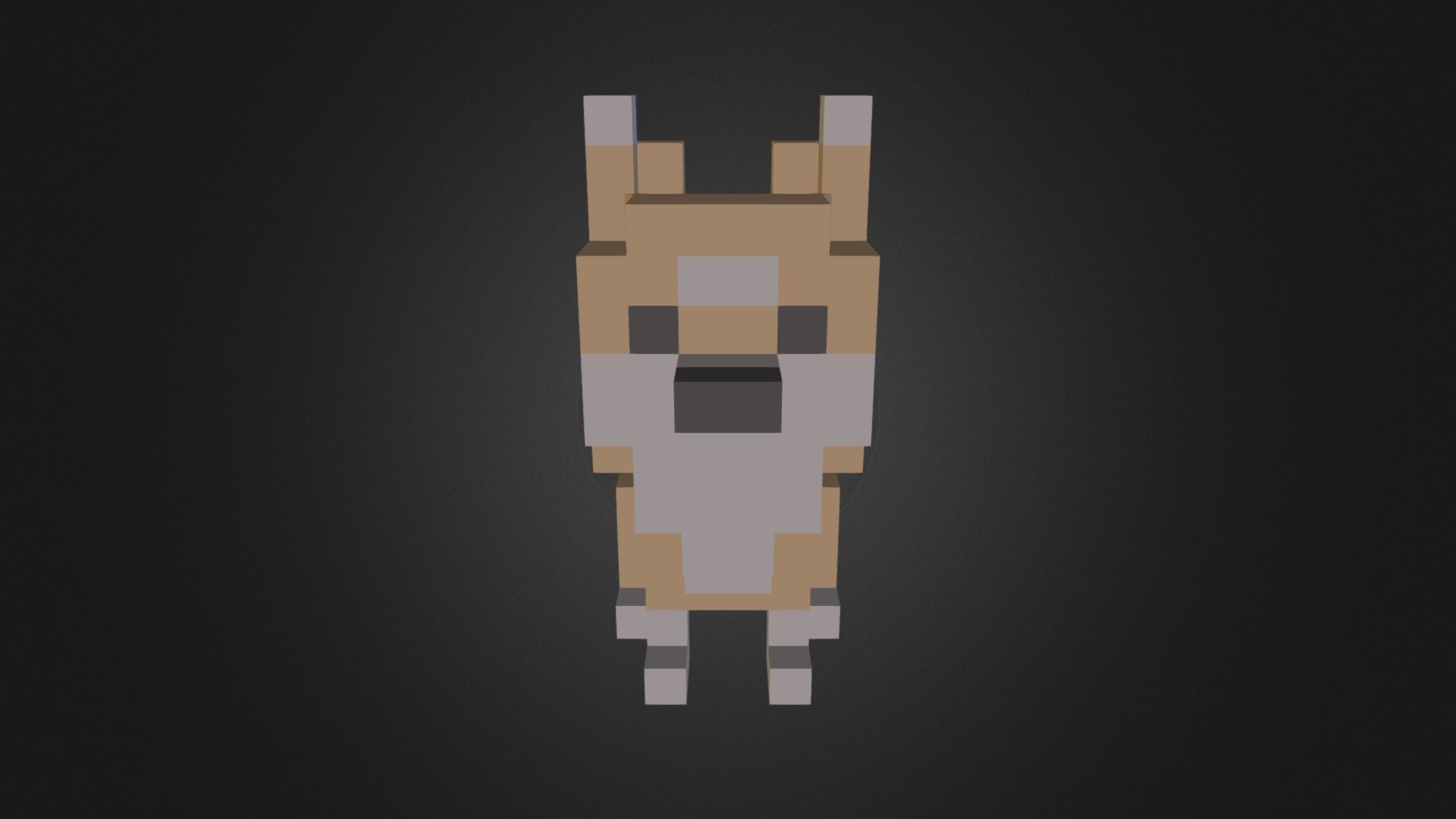 CUBE Puppy - 3D model by treebuild [7e33830] - Sketchfab