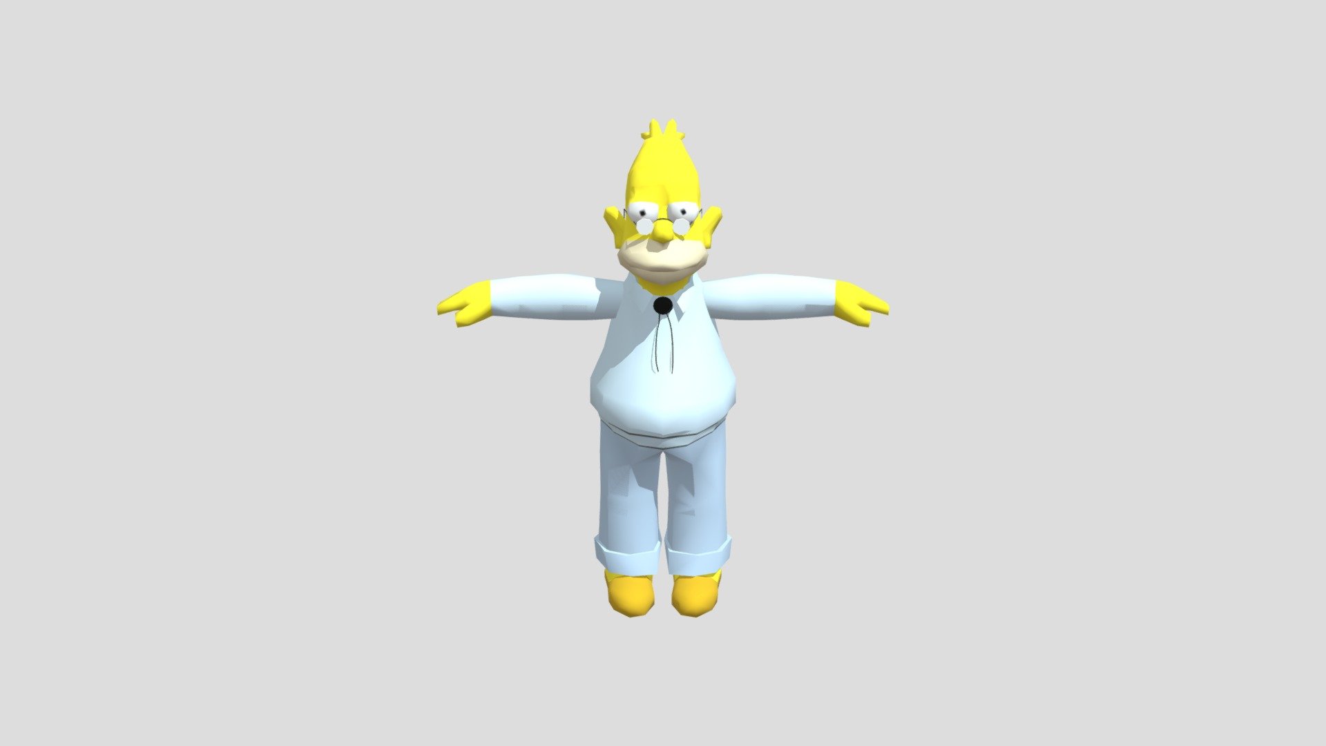 grandpa simpson - Download Free 3D model by kyle.river.withem [7e33fd7 ...
