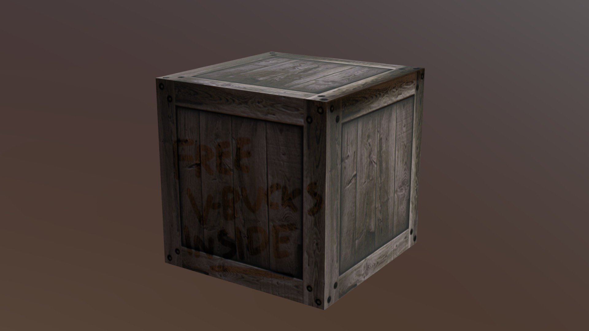 Crate - 3D model by PEA47 [7e34289] - Sketchfab