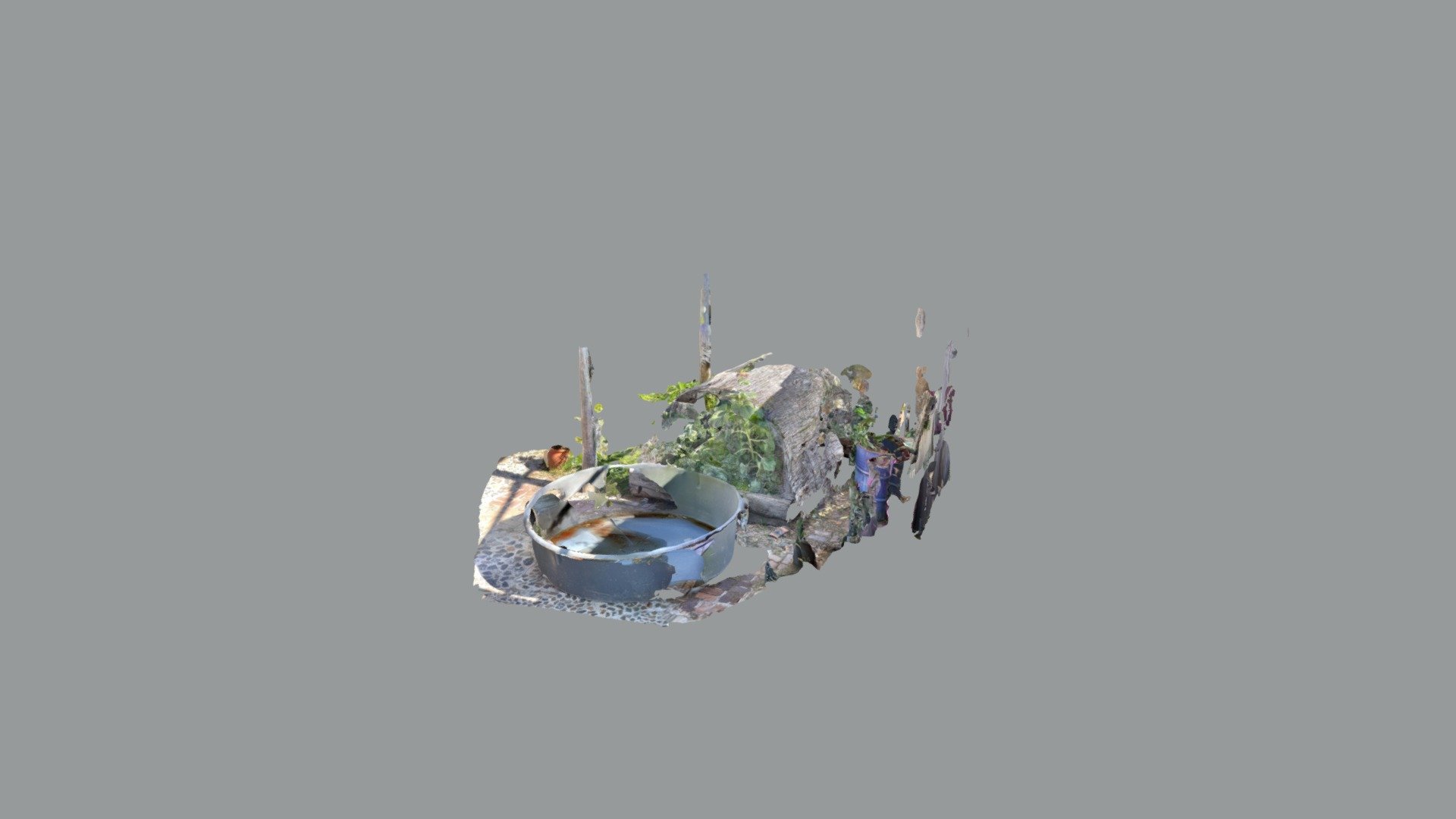 Steve - garden - Download Free 3D model by feelab [7e34fe9] - Sketchfab