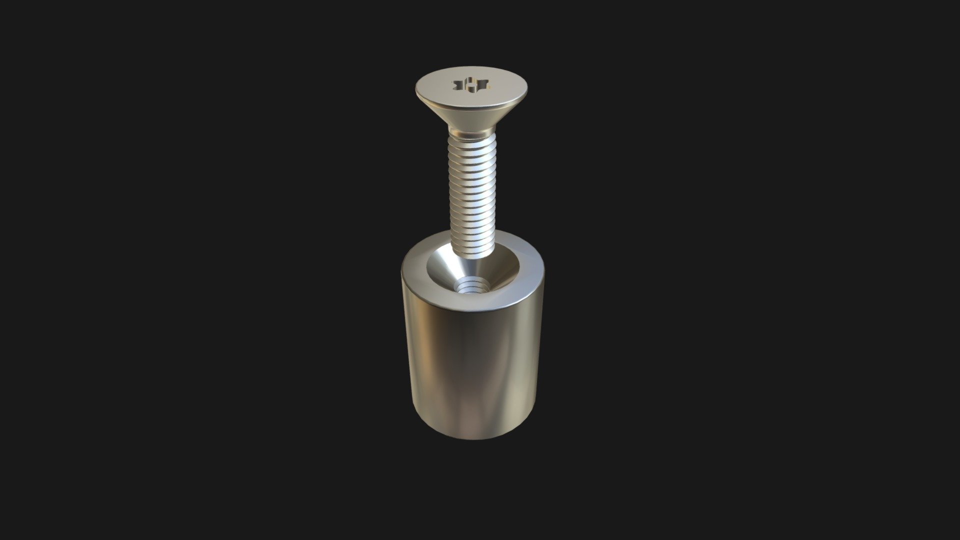 Security - Pin Recess T MC Csk - 3D model by TR-Fastenings [7e35212 ...