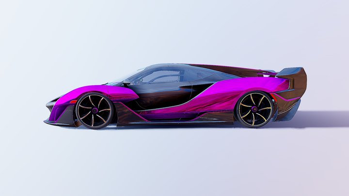 Hypercar 3D models - Sketchfab