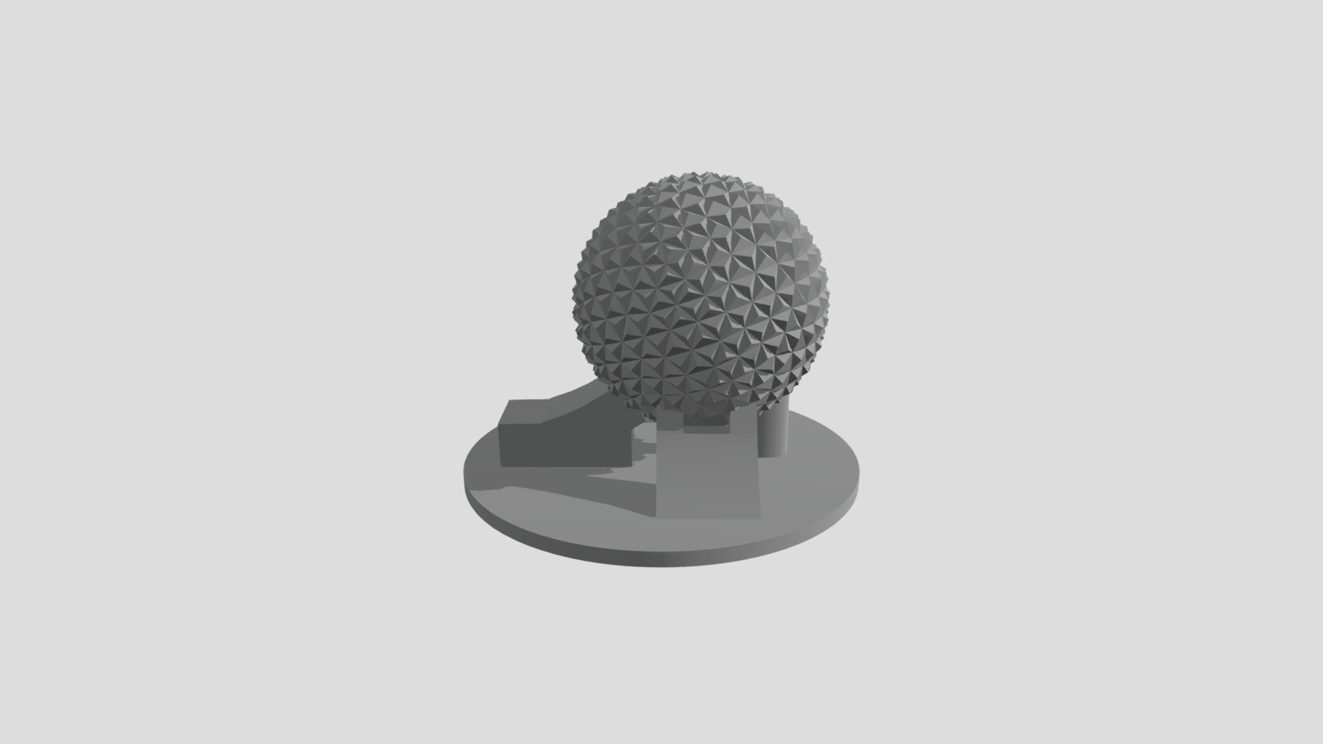 EPCOT_-_SPACESHIP_EARTH v2 - 3D model by Stonepatch Design LLC ...