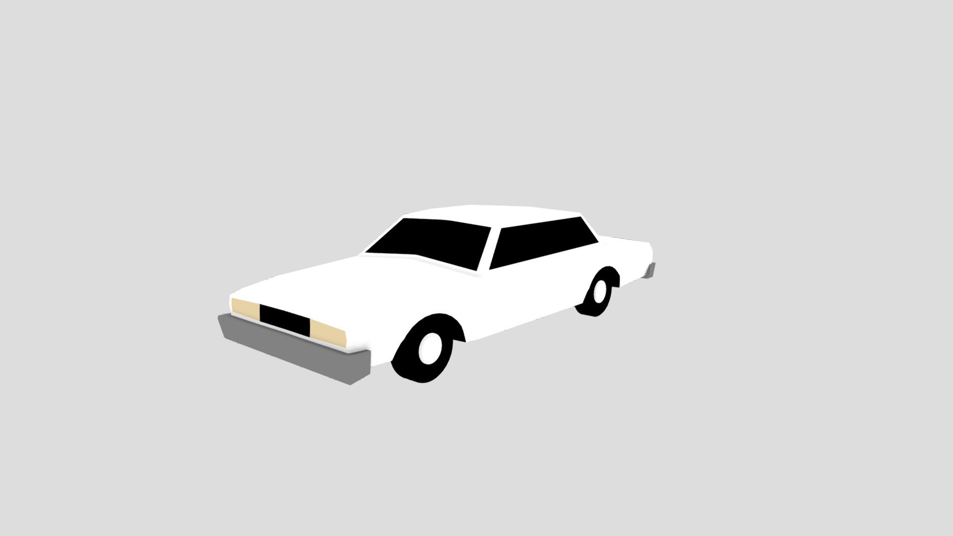 Low Poly 80's Chevy Caprice - Download Free 3D model by Yes (@Kyaie ...