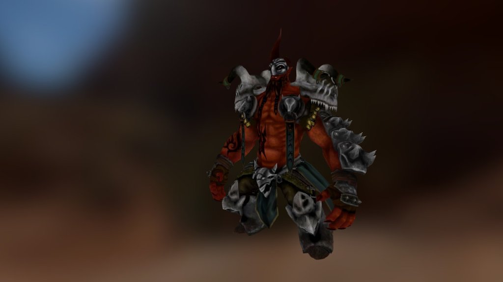 Red Monster - 3D model by lienngoc [7e3832f] - Sketchfab