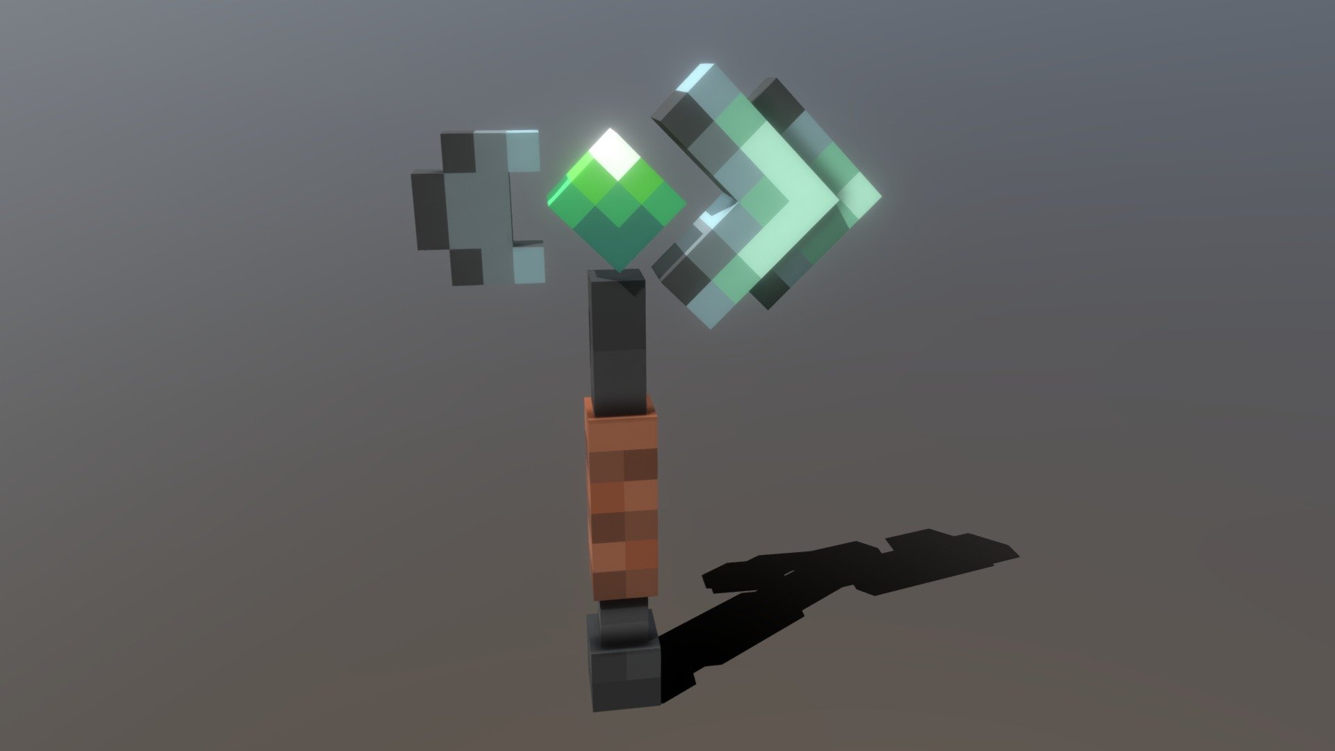 Malachite Axe - 3D model by Edge (@ItsEdge) [7e39717] - Sketchfab