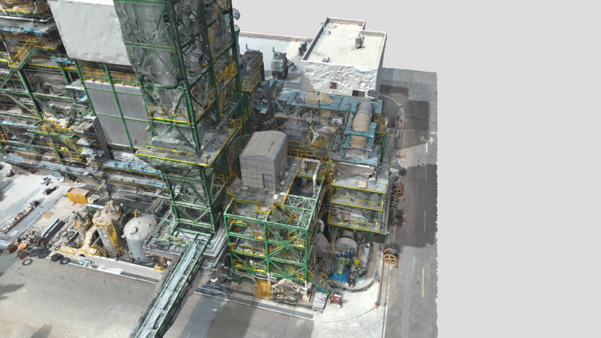 建崴科技-大發二期新焚化線SCR增建工程 - 3D model by mmx5240 [7e3d085] - Sketchfab