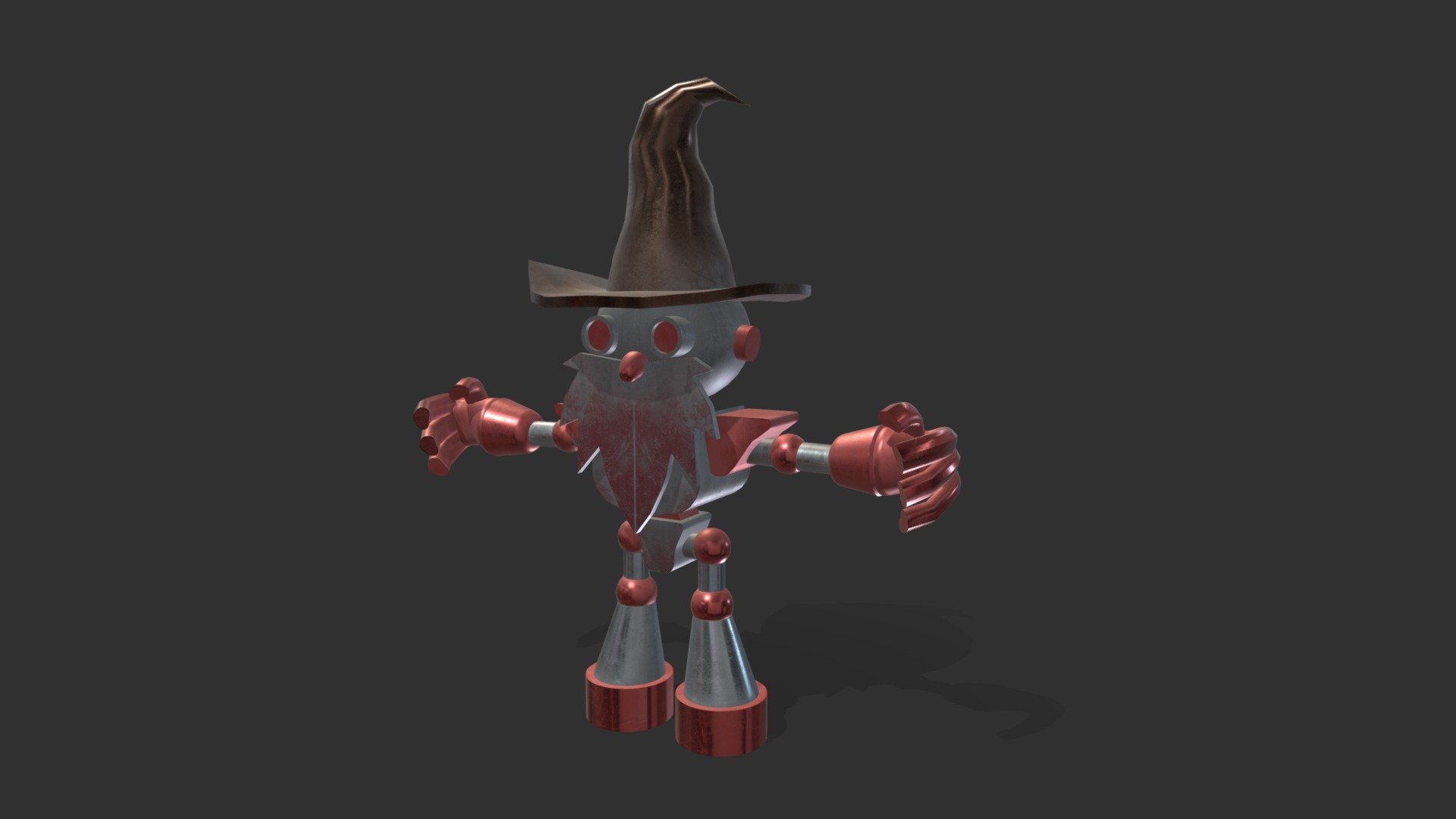 Wizard Robot - Download Free 3D model by Evan16 (@evan_16) [7e3d4a2 ...