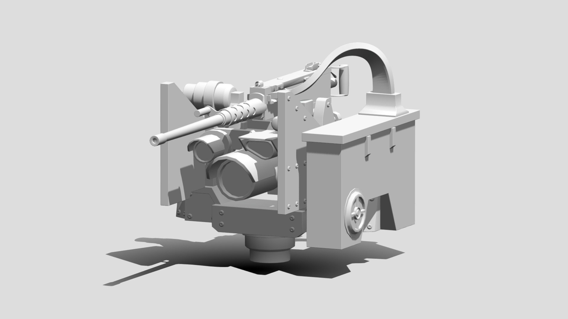 M153 CROWS (untextured) - Download Free 3D model by Krisdian Hristov (@krisdianhristov) [7e3e771 ...