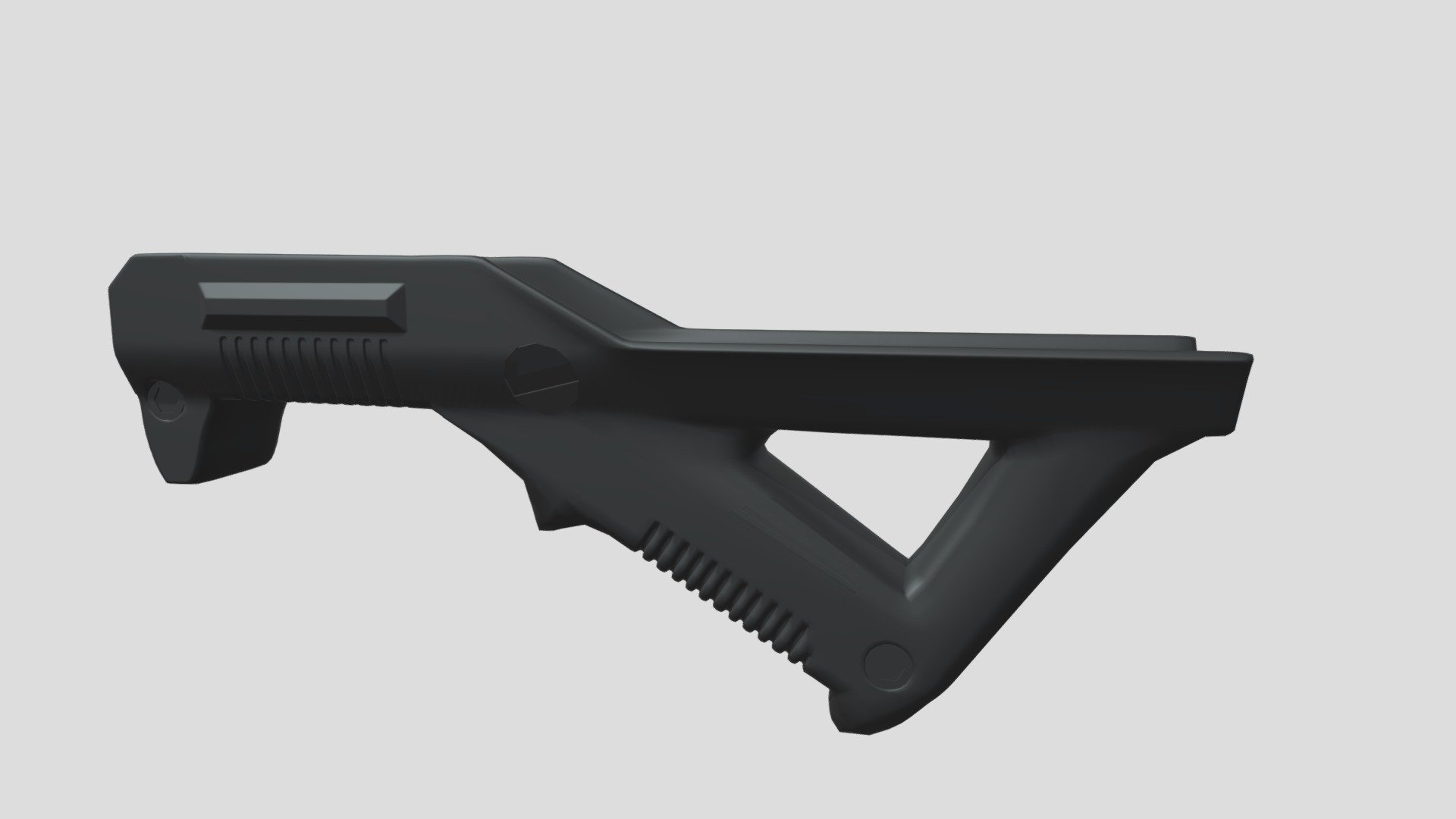 AR 15 forward Grip - 3D model by Parker Arts (@KobeArt) [7e411a1 ...