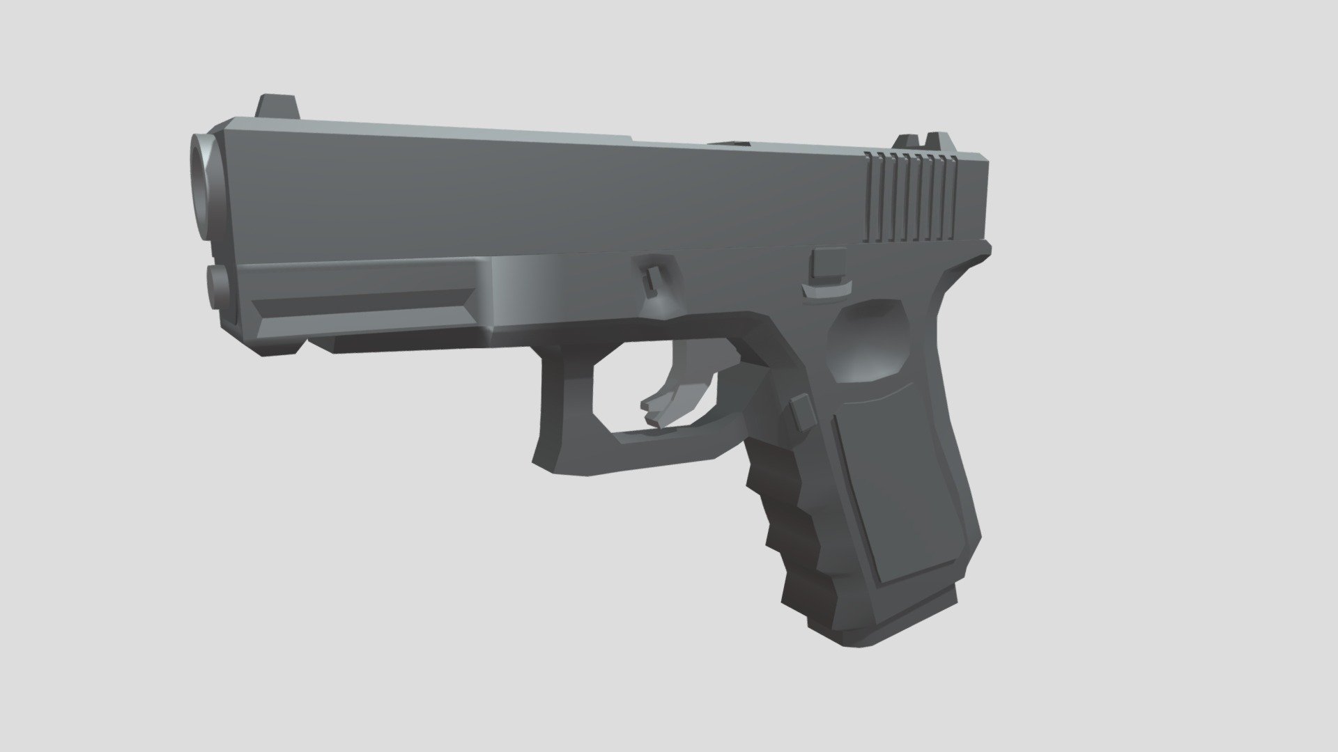 Glock19 Low Poly Game Ready - Download Free 3D model by Aldensin ...