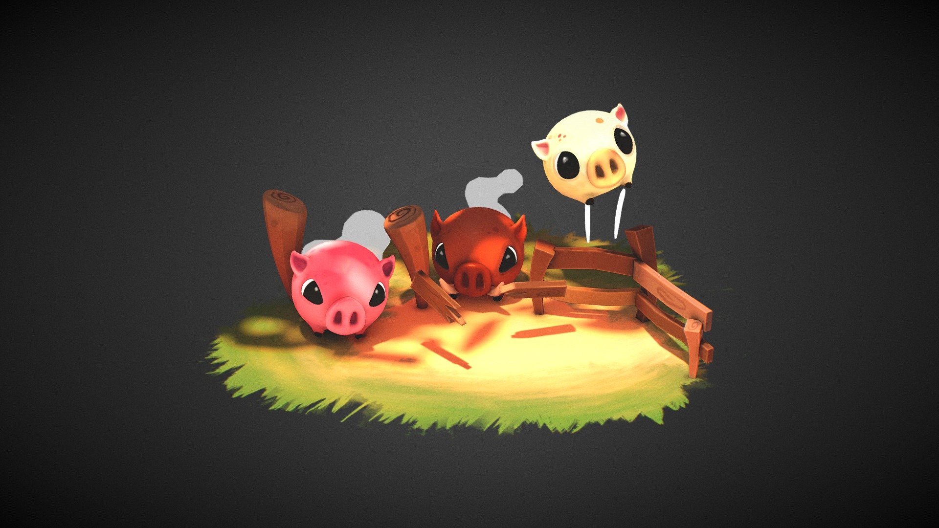 Hog Racers - 3D model by thecampingwool.art [7e42cd7] - Sketchfab