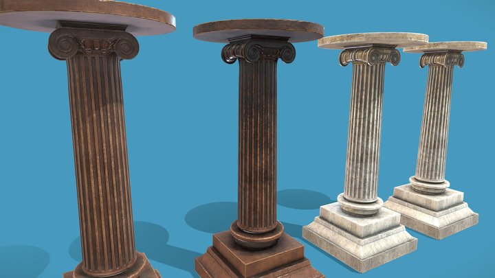 Column 3D models - Sketchfab