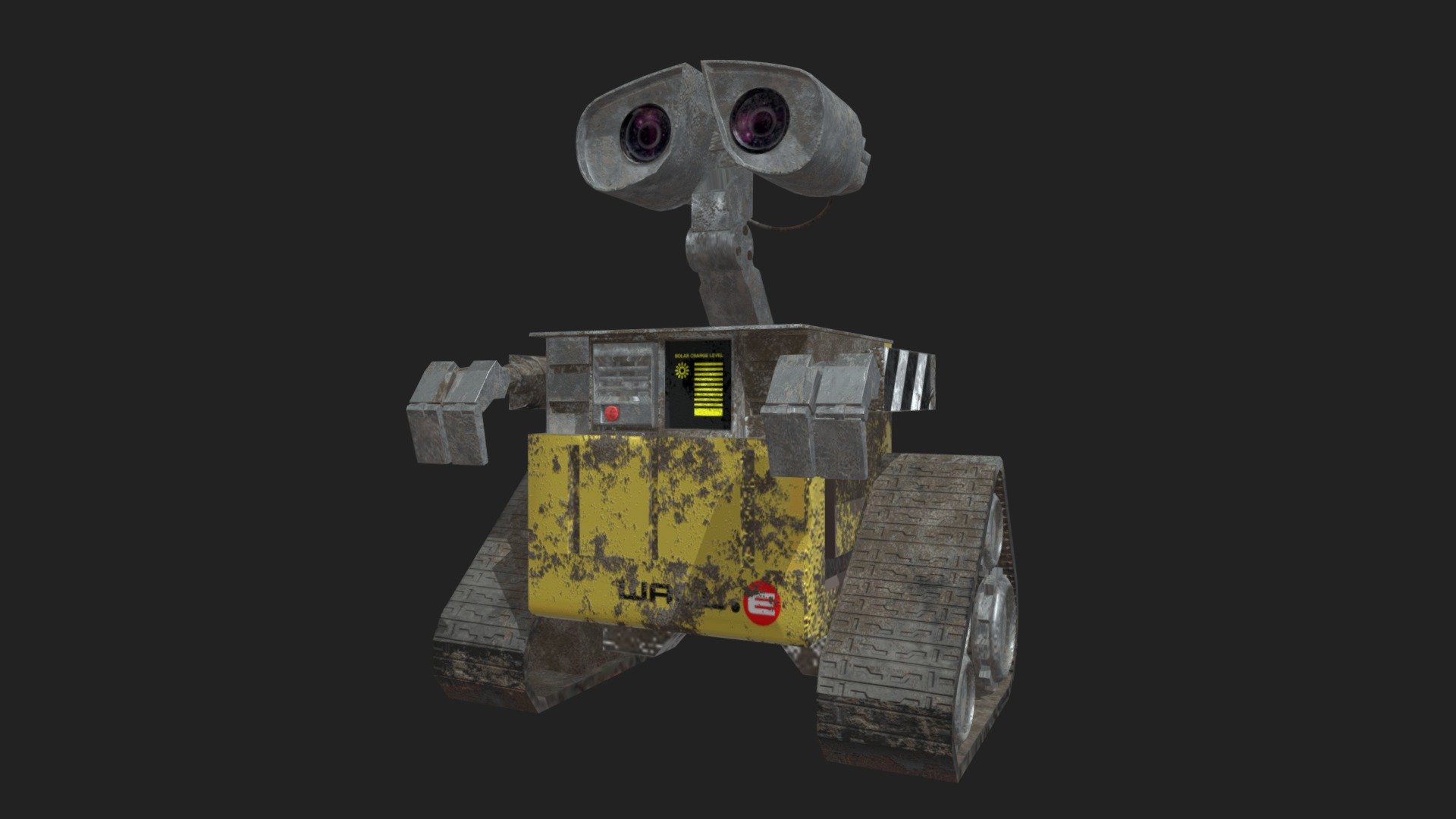 WALL-E - 3D model by Matthieu Guillemin (@mattguil) [7e438d7] - Sketchfab