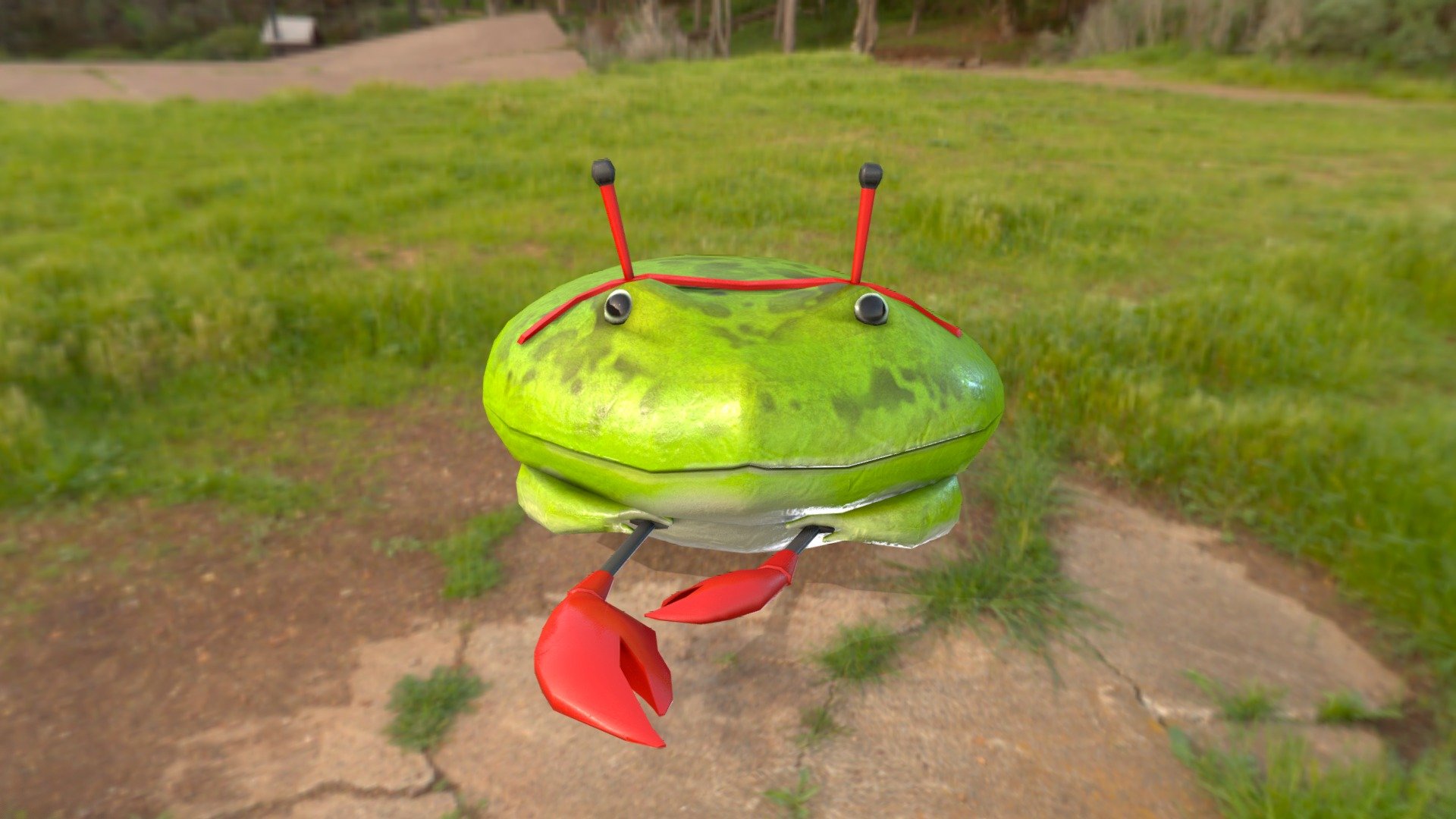 "Crab" - 3D model by Jon Gilleland (@Forestriku) [7e43934] - Sketchfab