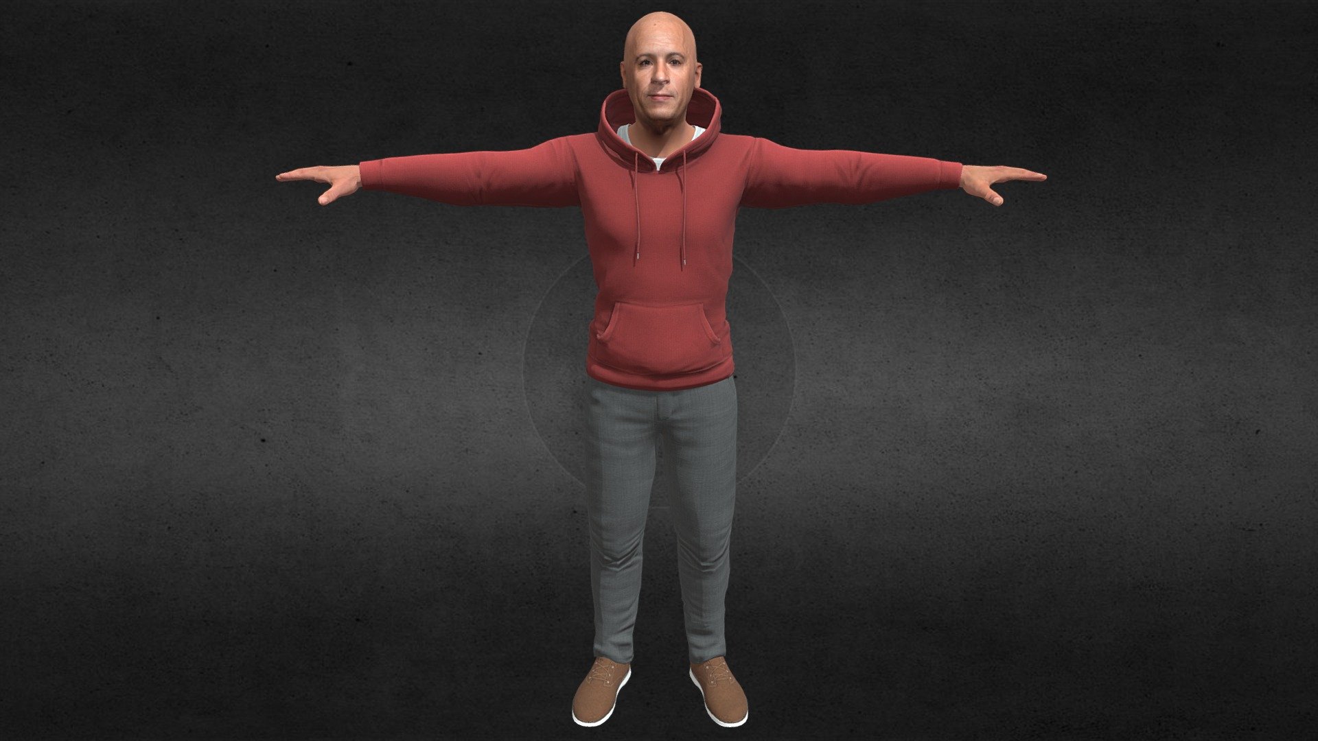 Vin Diesel Avatar - 3D model by Jasnoor Singh🔺 (@jasnoor.harry ...