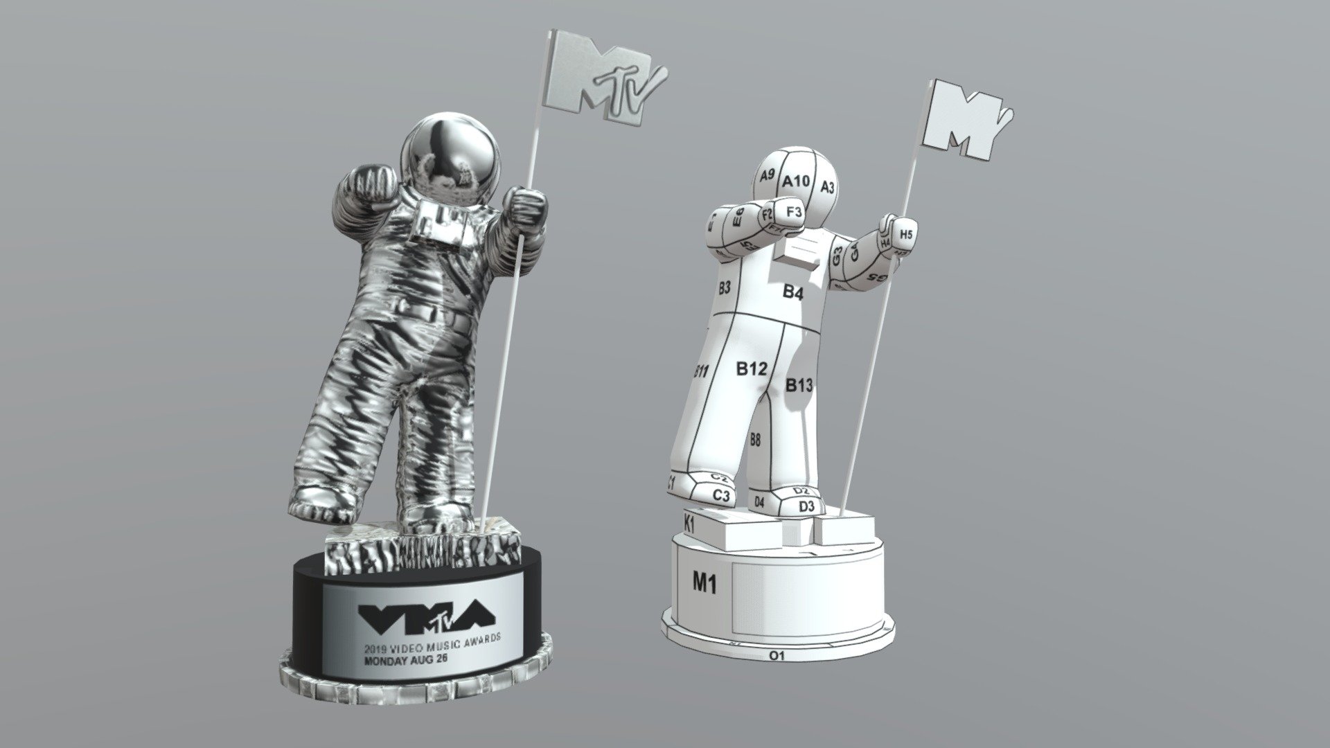 Mtv Statue Guia - 3D model by Daniel Rueda (@daniel.rueda.2003 ...