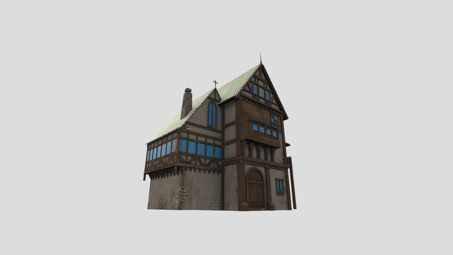 Medieval Fantasy house - 3D model by Osho Saklani (@osho.akki) [7e45852 ...