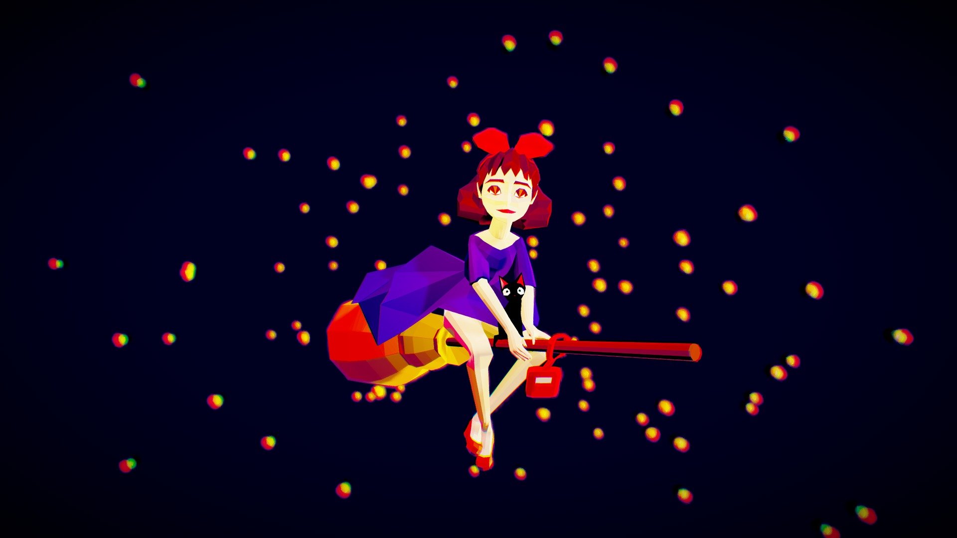 Kiki's Delivery Service - 3D model by iworkbystarlight [7e4646b ...