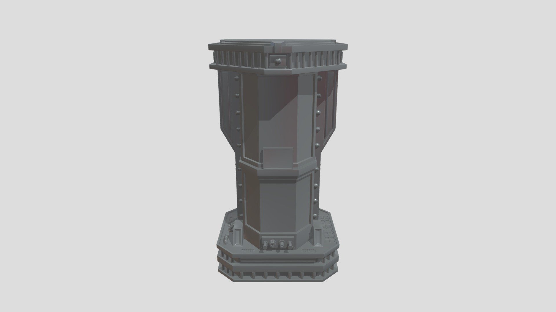 Cryogenic Hybernation Capsule - 3D model by ArchBeast [7e493a8] - Sketchfab