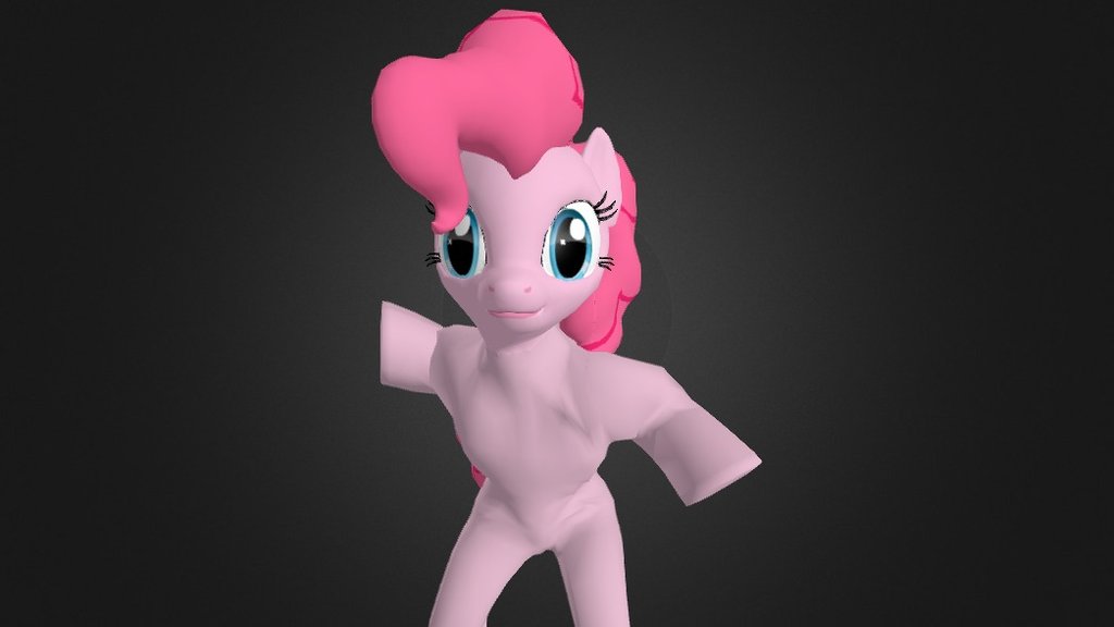 Pinkie Pie - 3D model by nonamebr [7e4948e] - Sketchfab