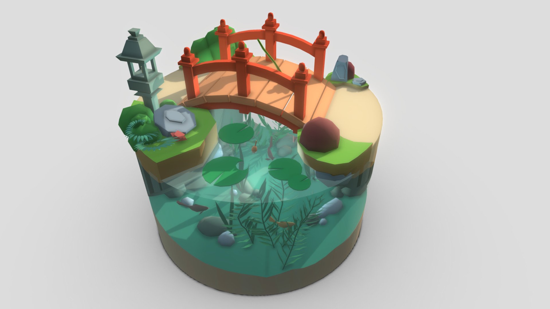Bridge fanart - 3D model by olegolodon [7e496ea] - Sketchfab