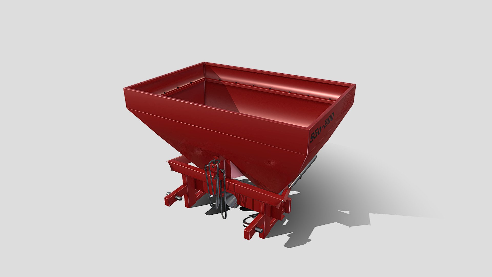Fertilizer Chemical Spreader V2 - Buy Royalty Free 3D model by ...