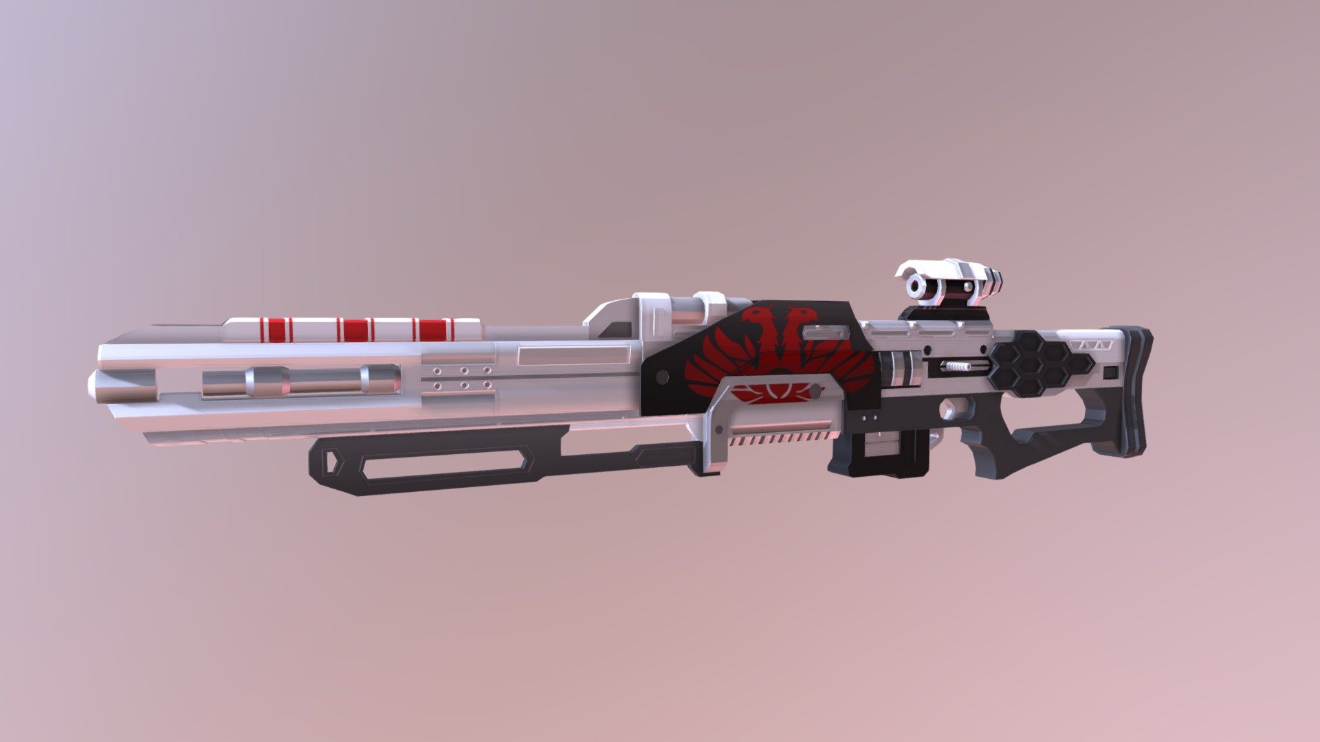 Destiny 2 - Revoker - Low Poly - 3D model by LadySunbreaker21 [7e4ae2c ...