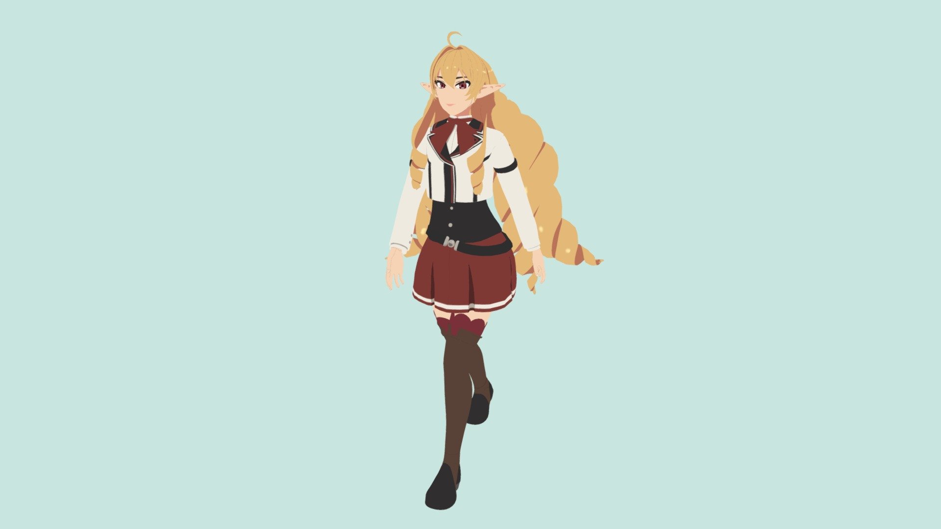 Elinalise Dragonroad (Musyoku Tensei) - Download Free 3D model by tukuru_kunn [7e4b2b1] - Sketchfab