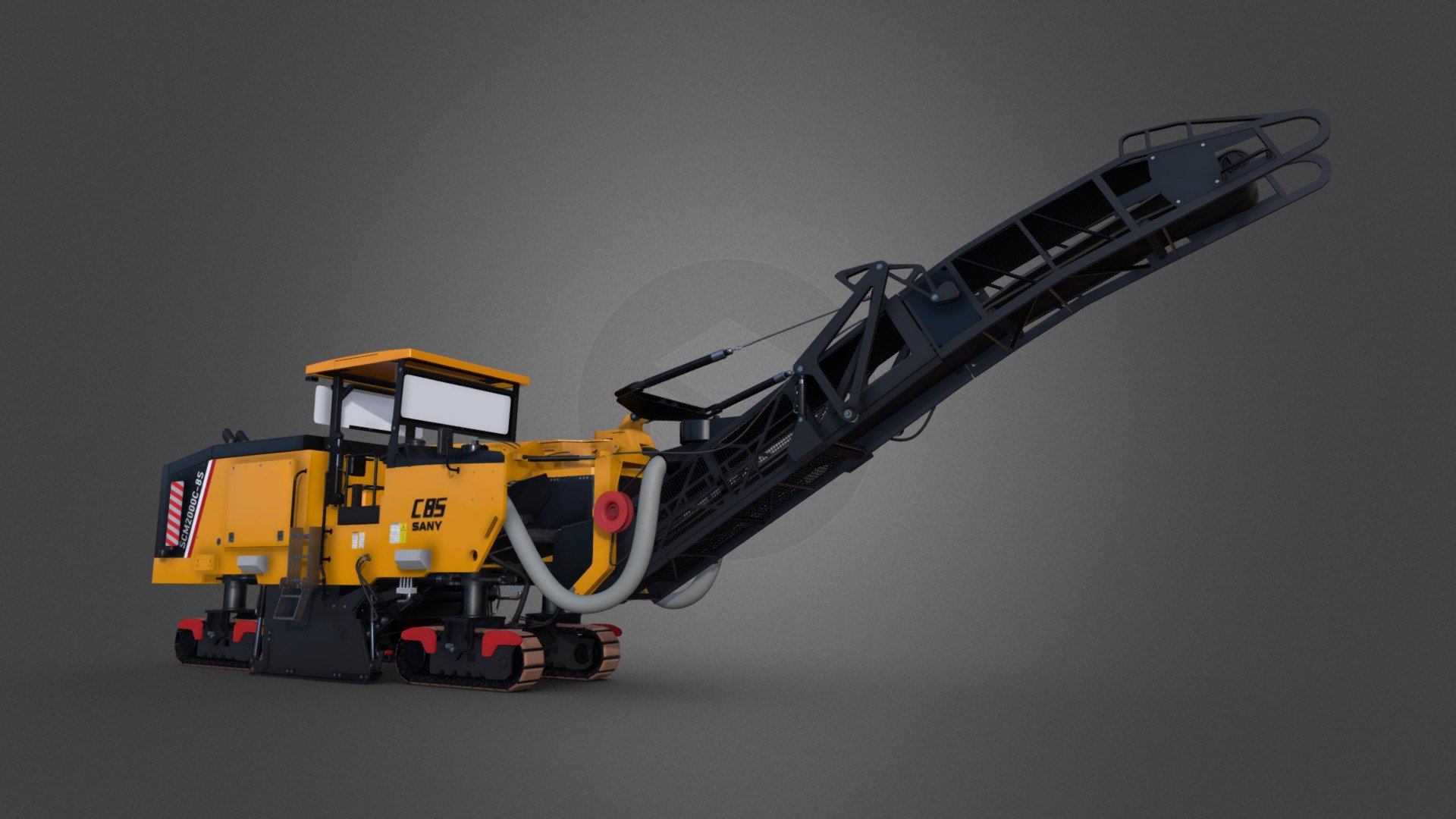 Sany SCM2000C-8S - 3D model by MSR-Group (@3Dmsr-group) [7e4b4d8 ...