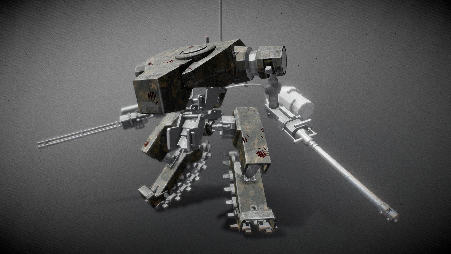 Jake Parker Concept Mech Model - Buy Royalty Free 3D model by ...