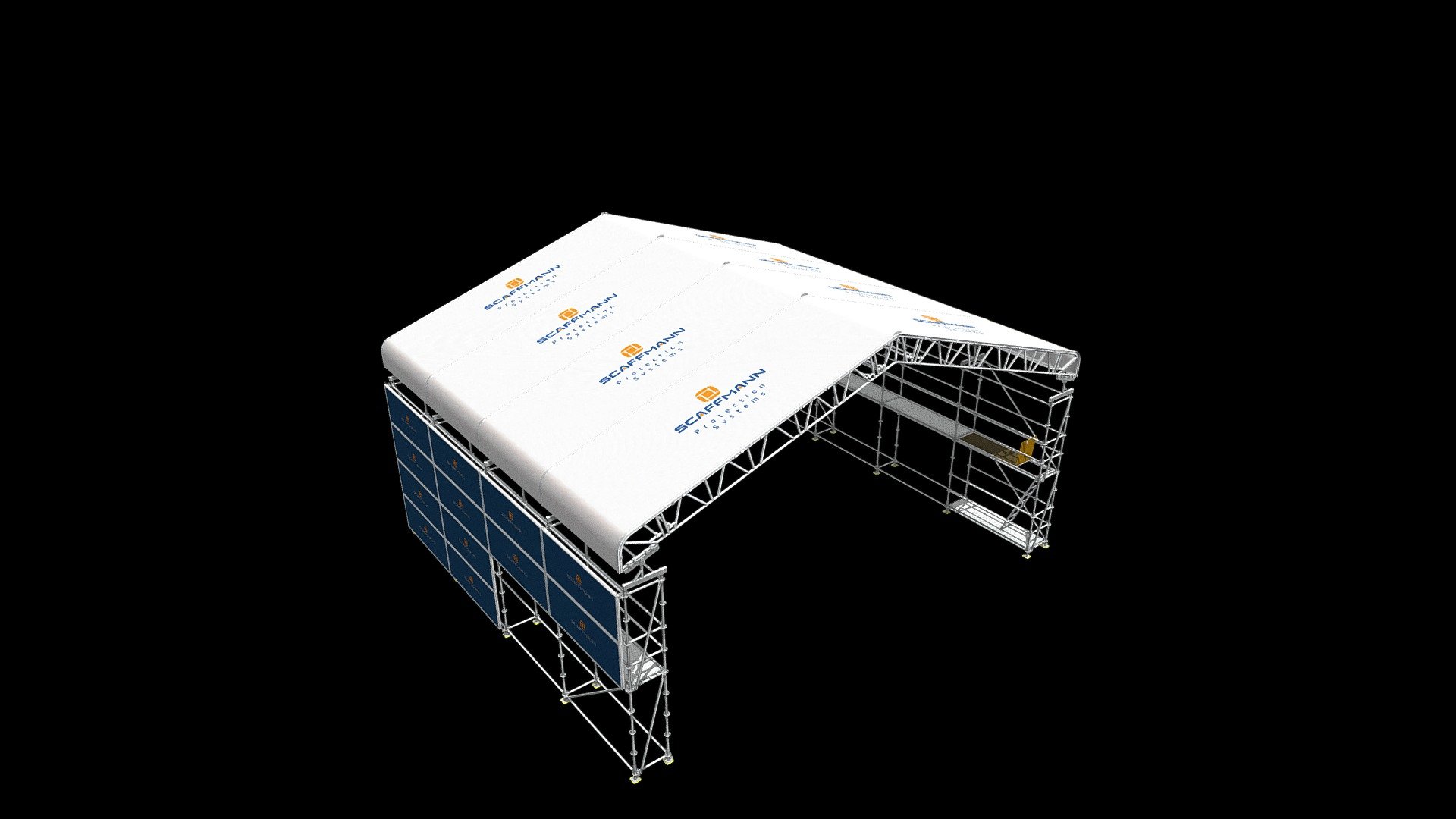 S.W.P. - SCAFF WEATHER PROTECTION SYSTEM - 3D model by scaffmann ...