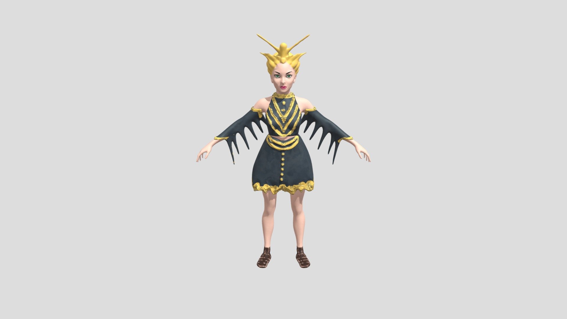 MODERN GIRL - 3D model by sherililazaar [7e4f2ea] - Sketchfab