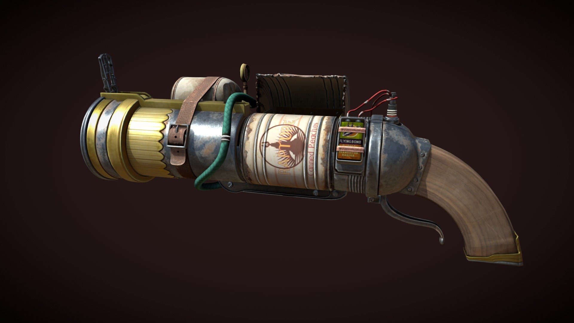 Bioshock Grenade Launcher - 3D model by Katlynn Woodward ...