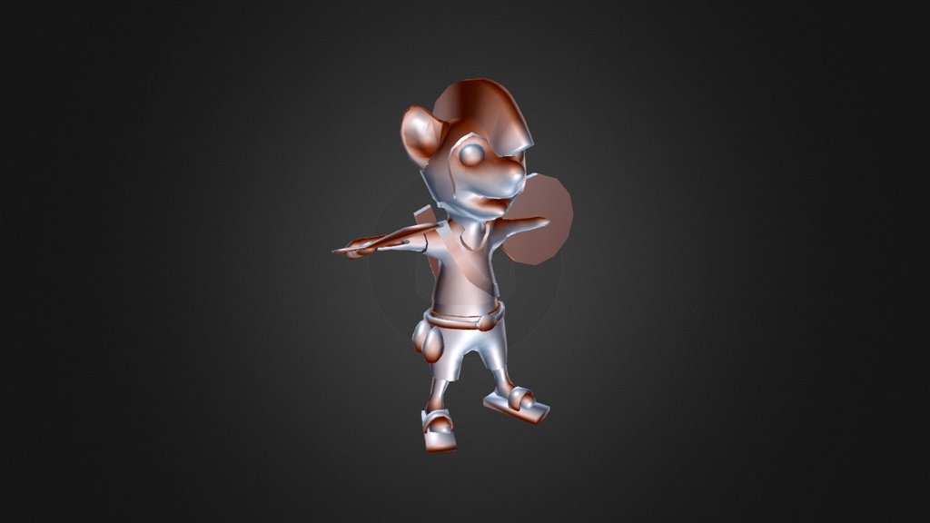 Mouse Low-Poly (downloadable, w\o textures) - Download Free 3D model by ...