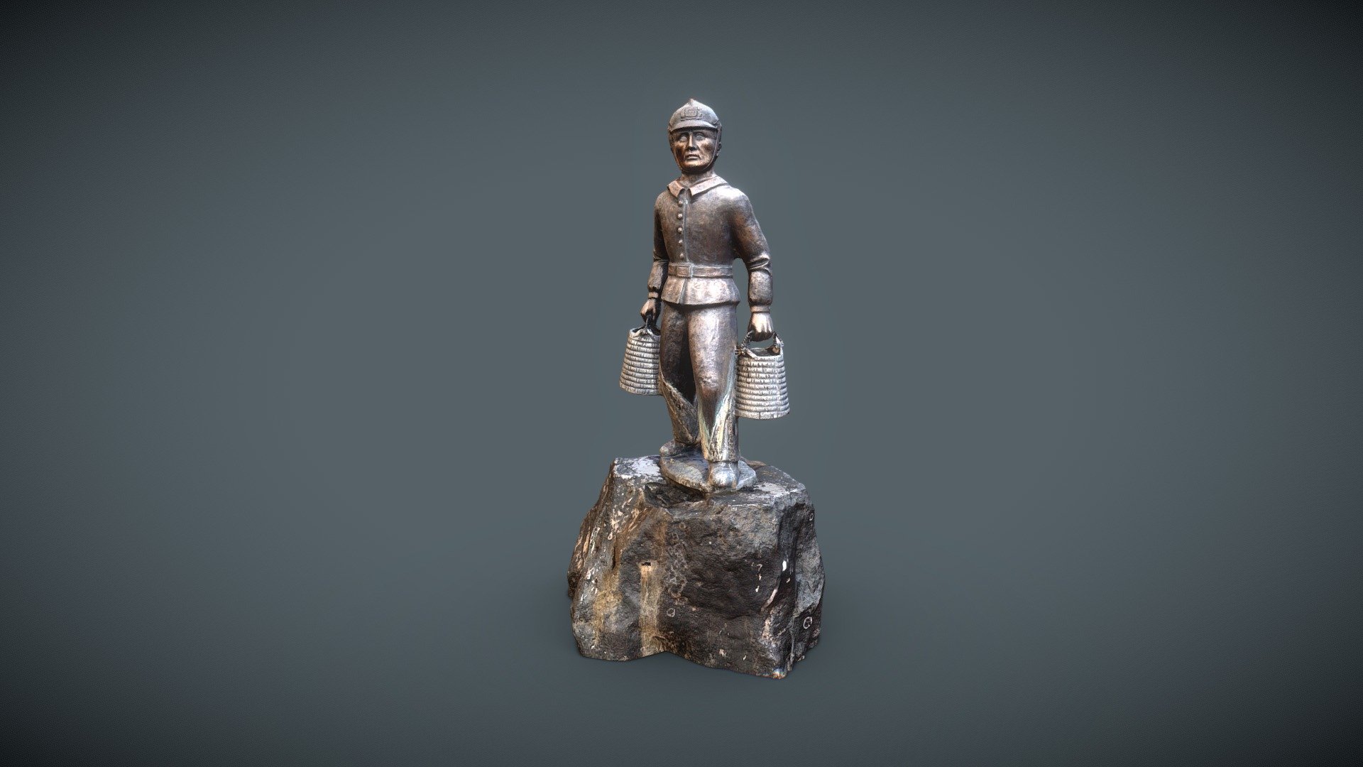 Statue - Download Free 3D model by renelambert [7e52772] - Sketchfab