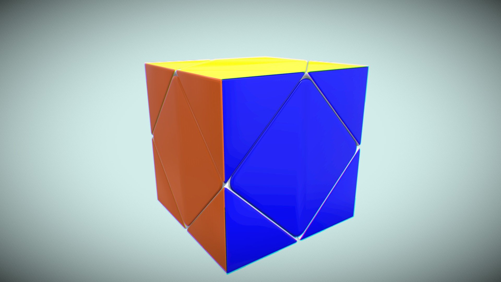 Skewb (animated) - Download Free 3D model by Ярослав (@ylevshin.01) [7e55313] - Sketchfab