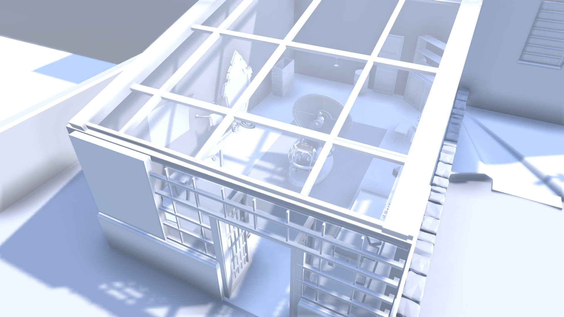 the time machine house (final) - Download Free 3D model by vicente ...