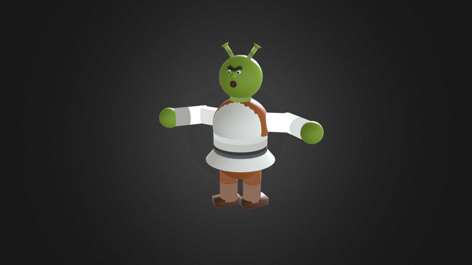Shrek - 3D model by dqmis [7e56b3a] - Sketchfab