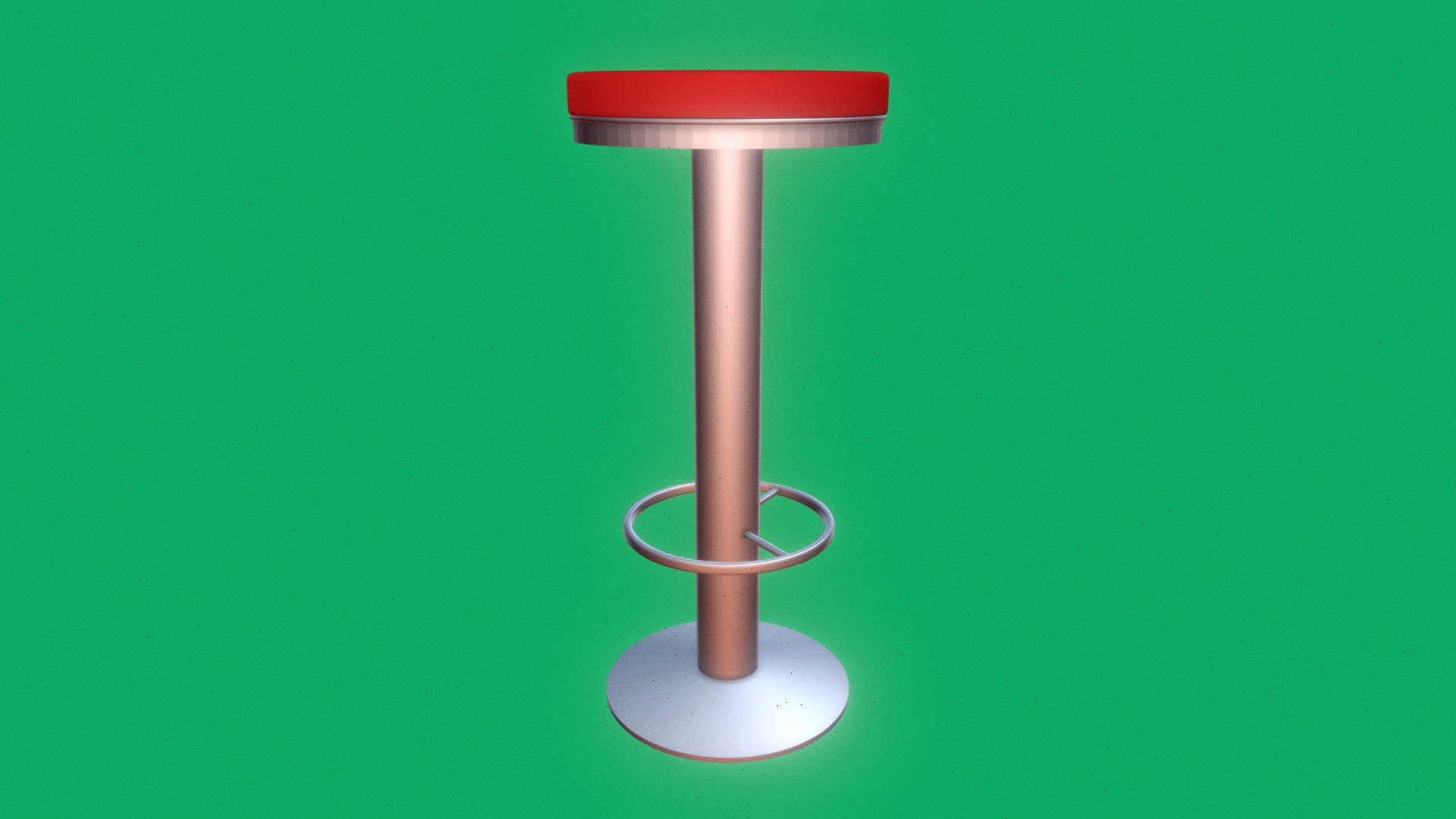 A Retro Restaurant Stool - Download Free 3D model by iiagoiigor ...