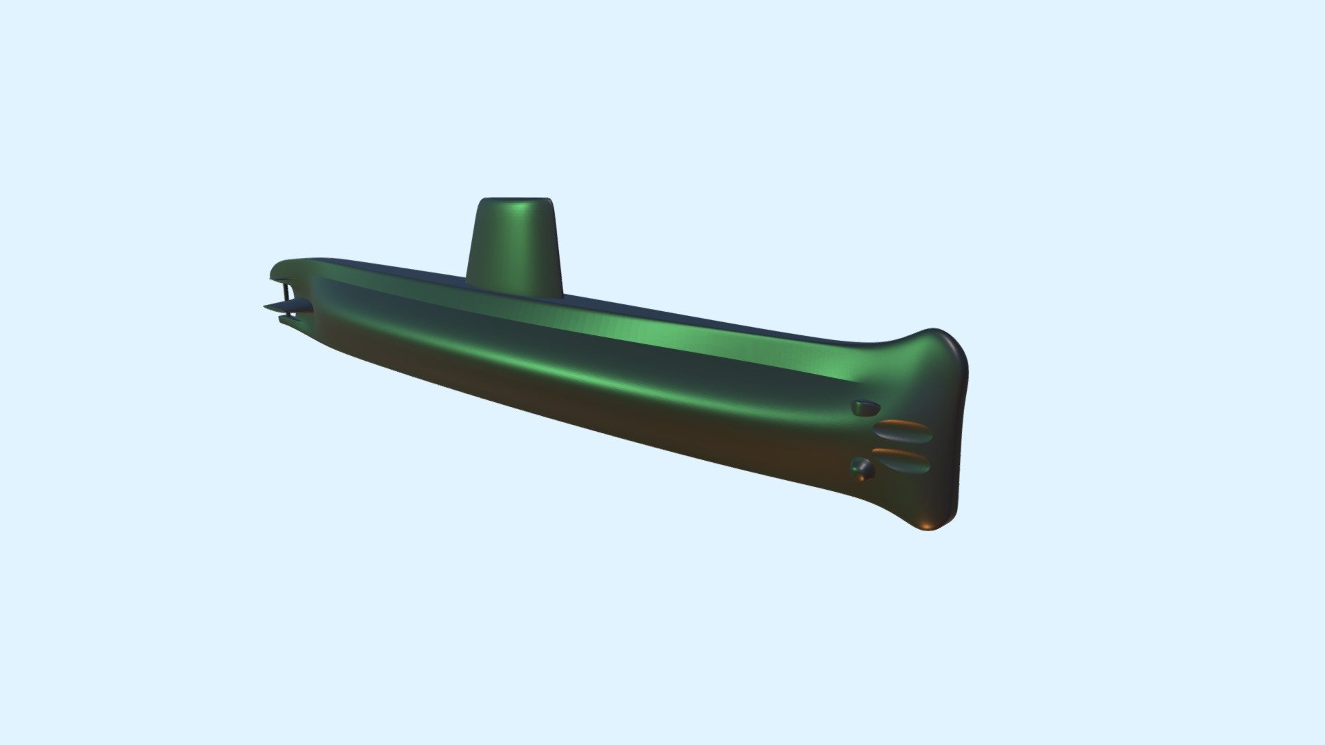 Arethuse Submarine S635 - 3D model by iPierre [7e58823] - Sketchfab
