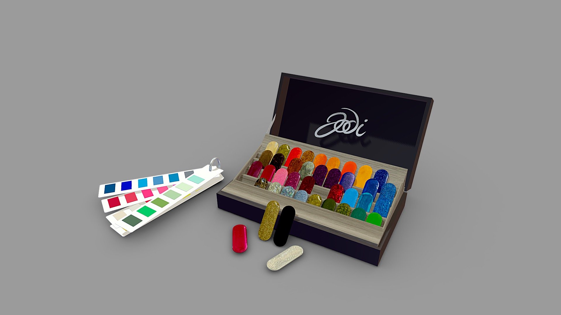 Resin Colour Swatches - 3D model by Artistjodi [7e59355] - Sketchfab